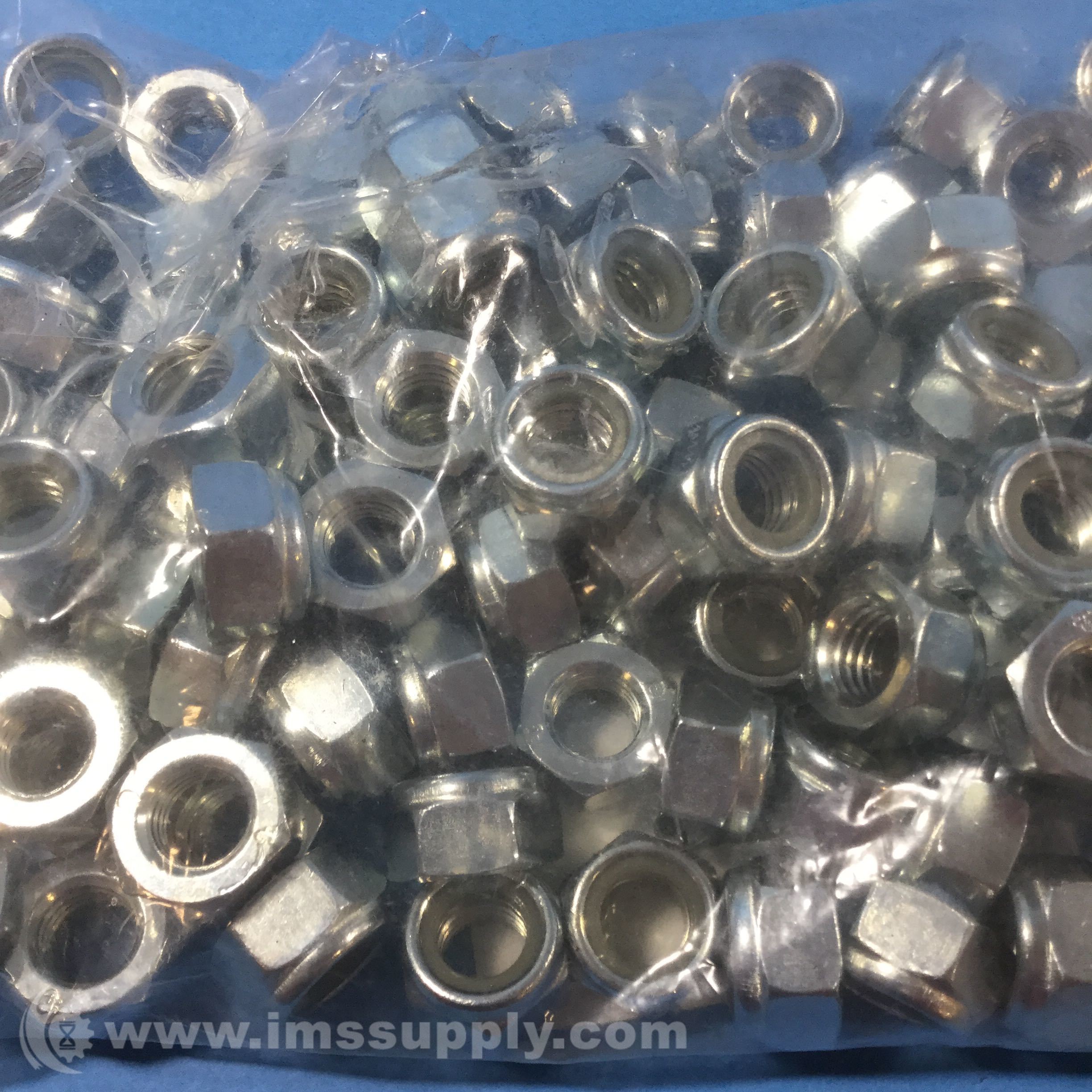 Lindstrom NL580120Z Zinc Lock Nut - Nylon Insert Qt: 100 - IMS Supply