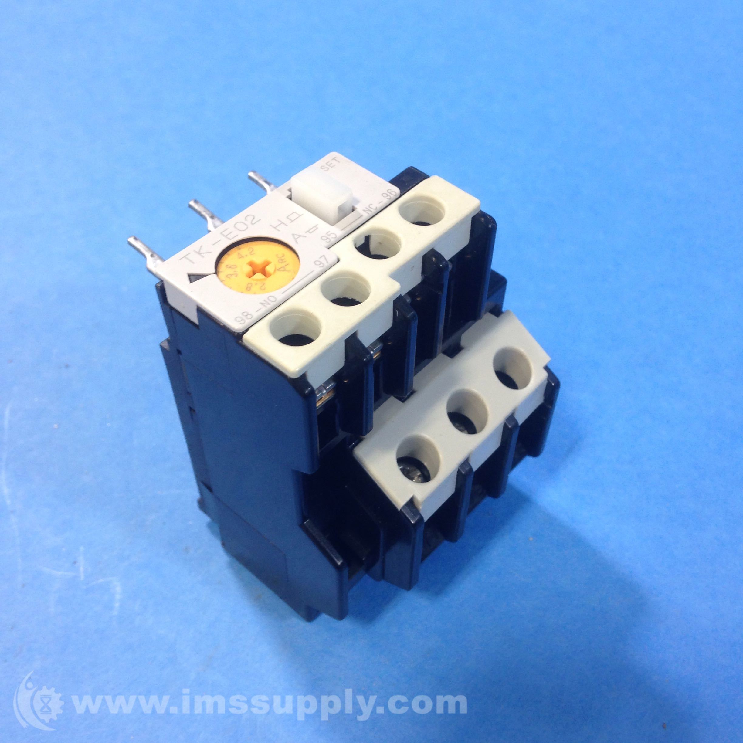 Fuji Electric TK-E02 Thermal Overload Relay - IMS Supply