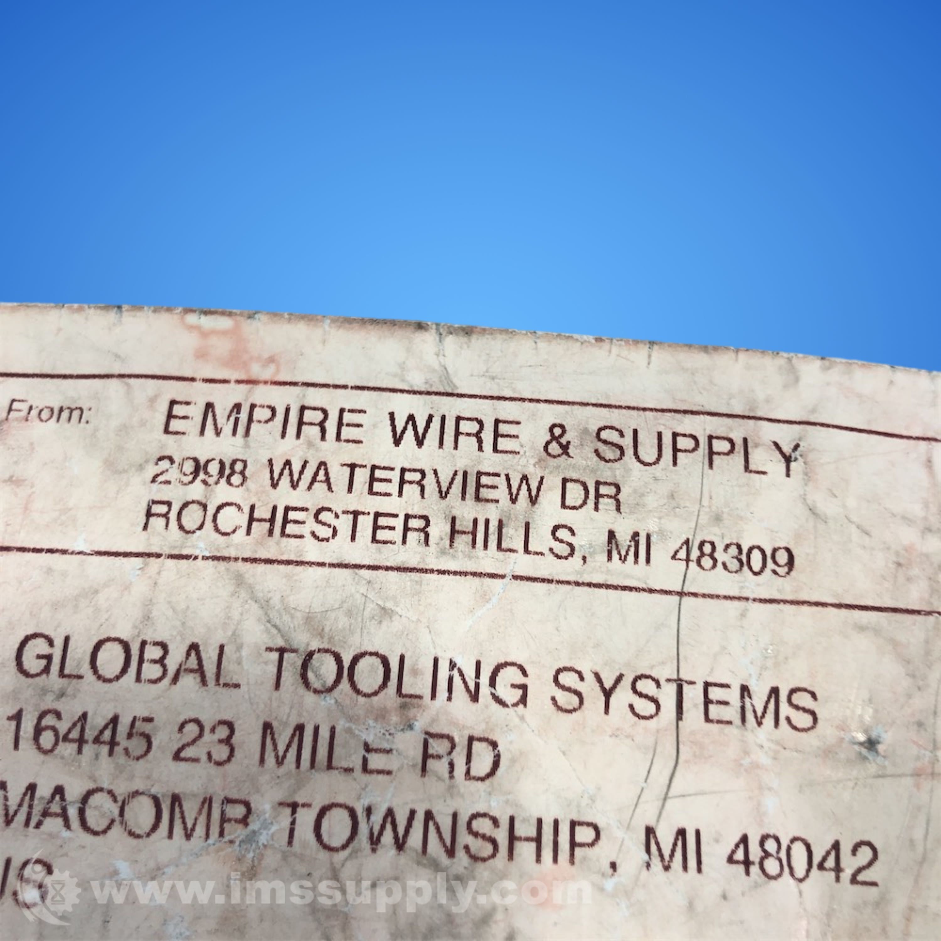 EMPIRE WIRE & SUPPLY AMP-28081-1 Bag of 8 - IMS Supply