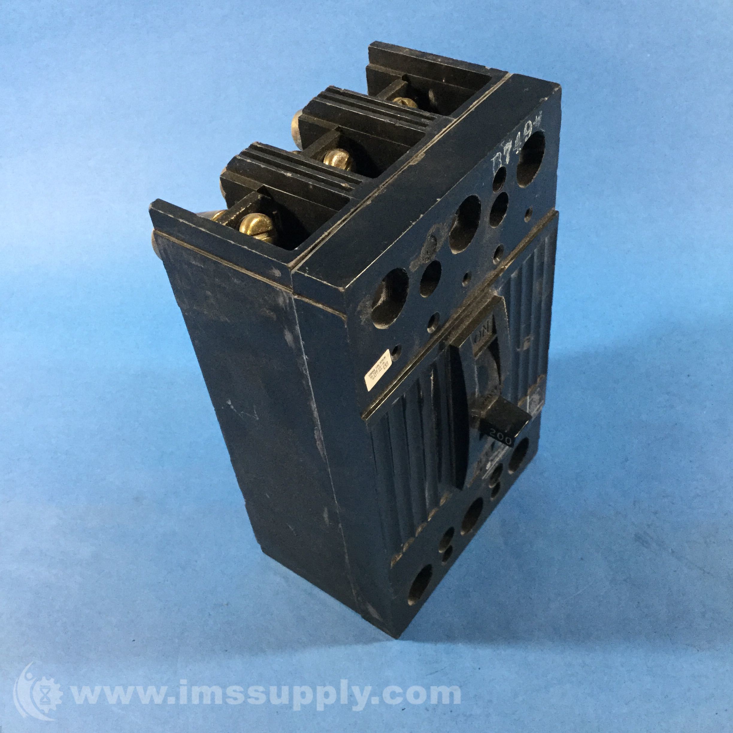 General Electric TQD32200 Circuit Breaker, 3-Pole, 200AMP, 240VAC - IMS ...