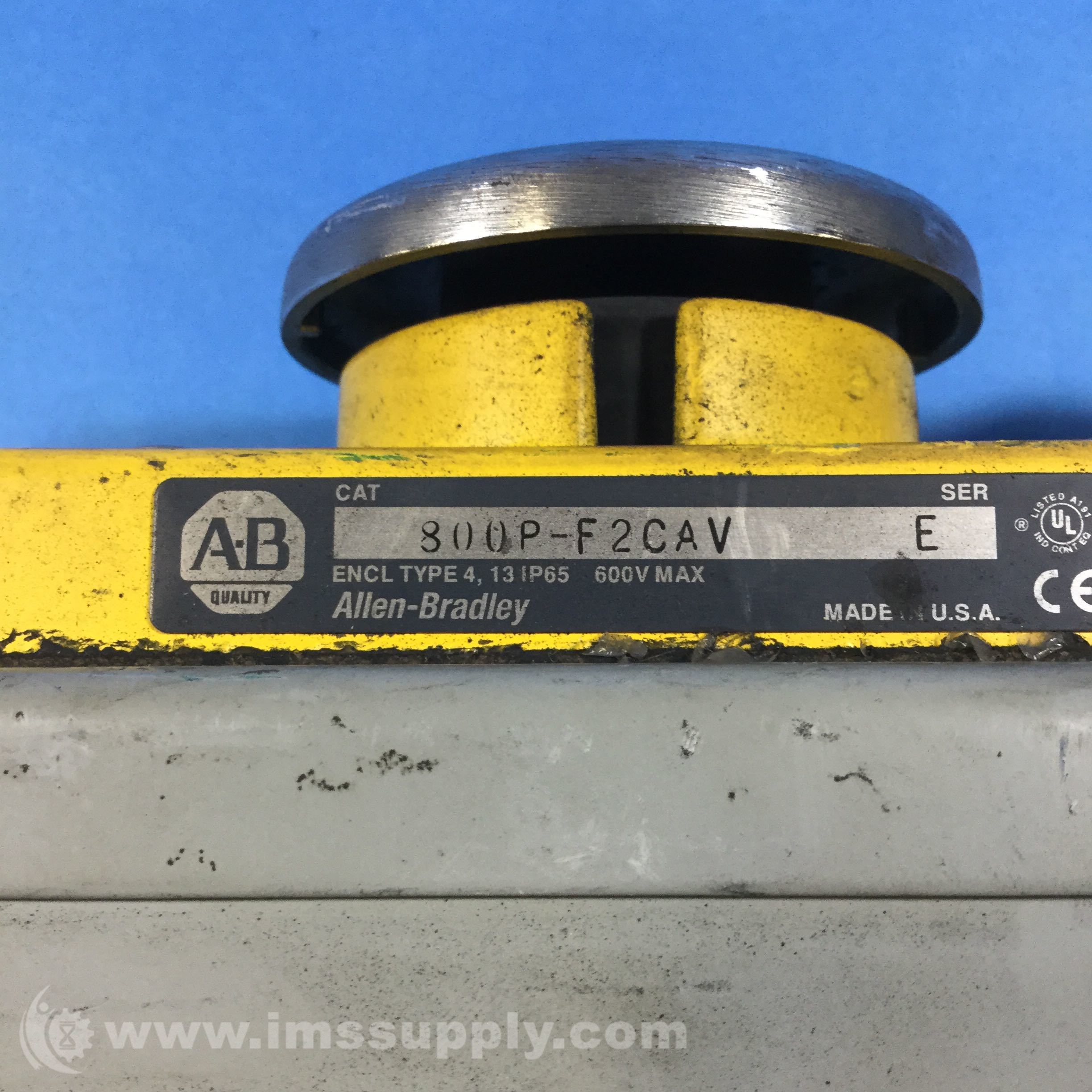 Allen Bradley 800P-F2CAV Series 800P Pushbutton Switch Operator - IMS ...
