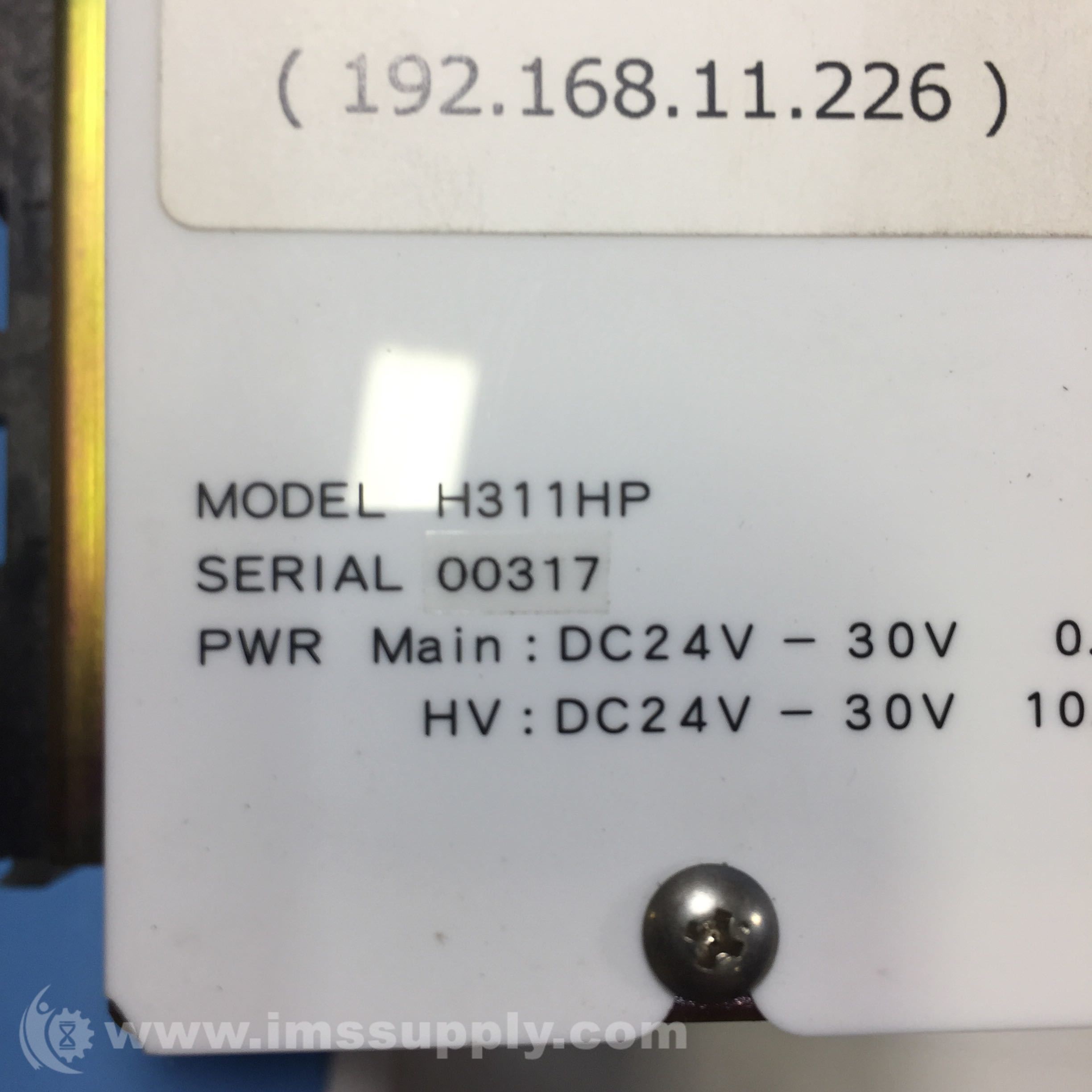 ABB H311HP HV Controller - IMS Supply