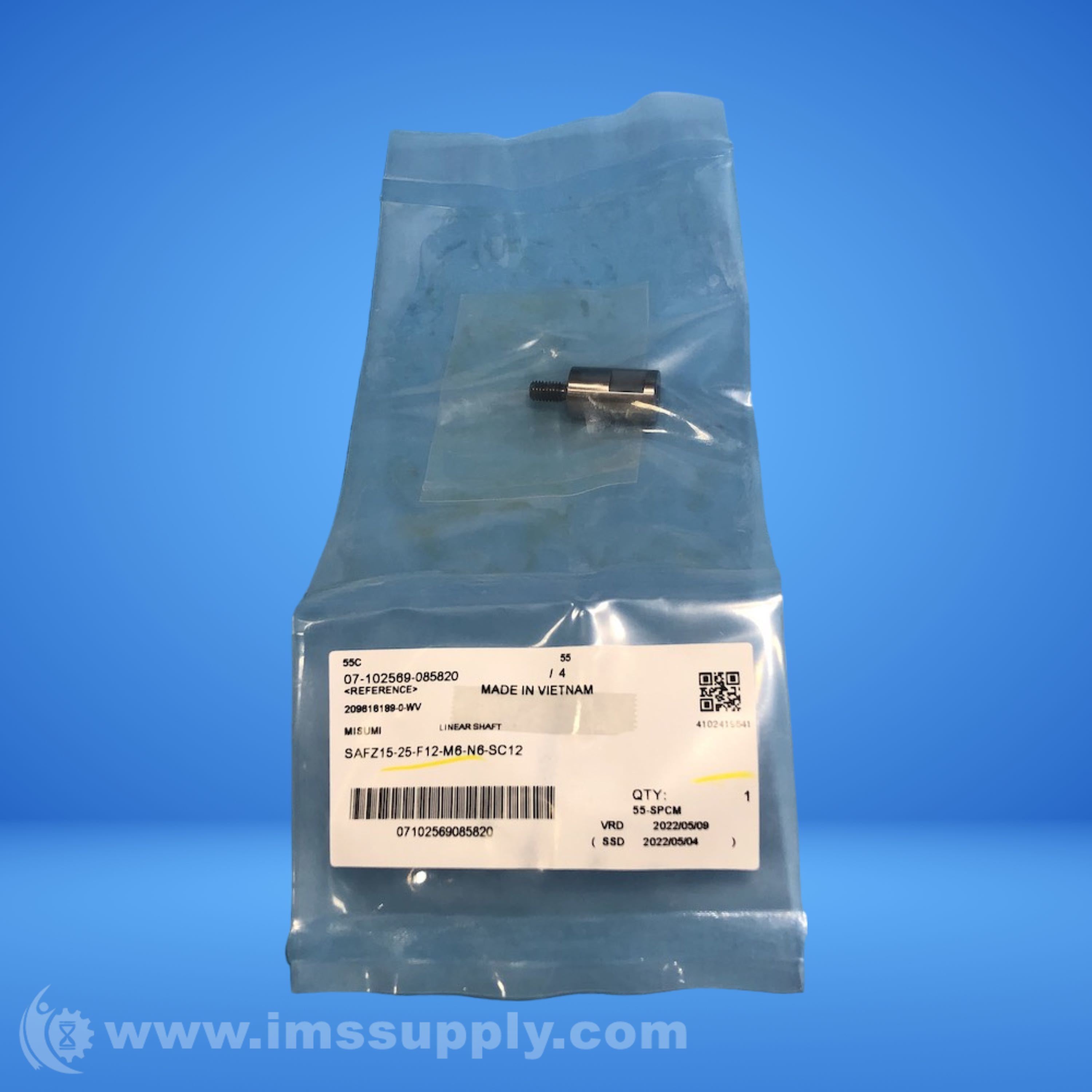 Misumi SAFZ15-25-F12-M6-N6-SC12 - IMS Supply