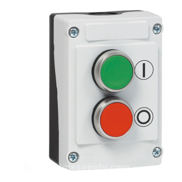 Baco Controls LBX201660 22mm Control Station Green/Red Flush PB - IMS ...