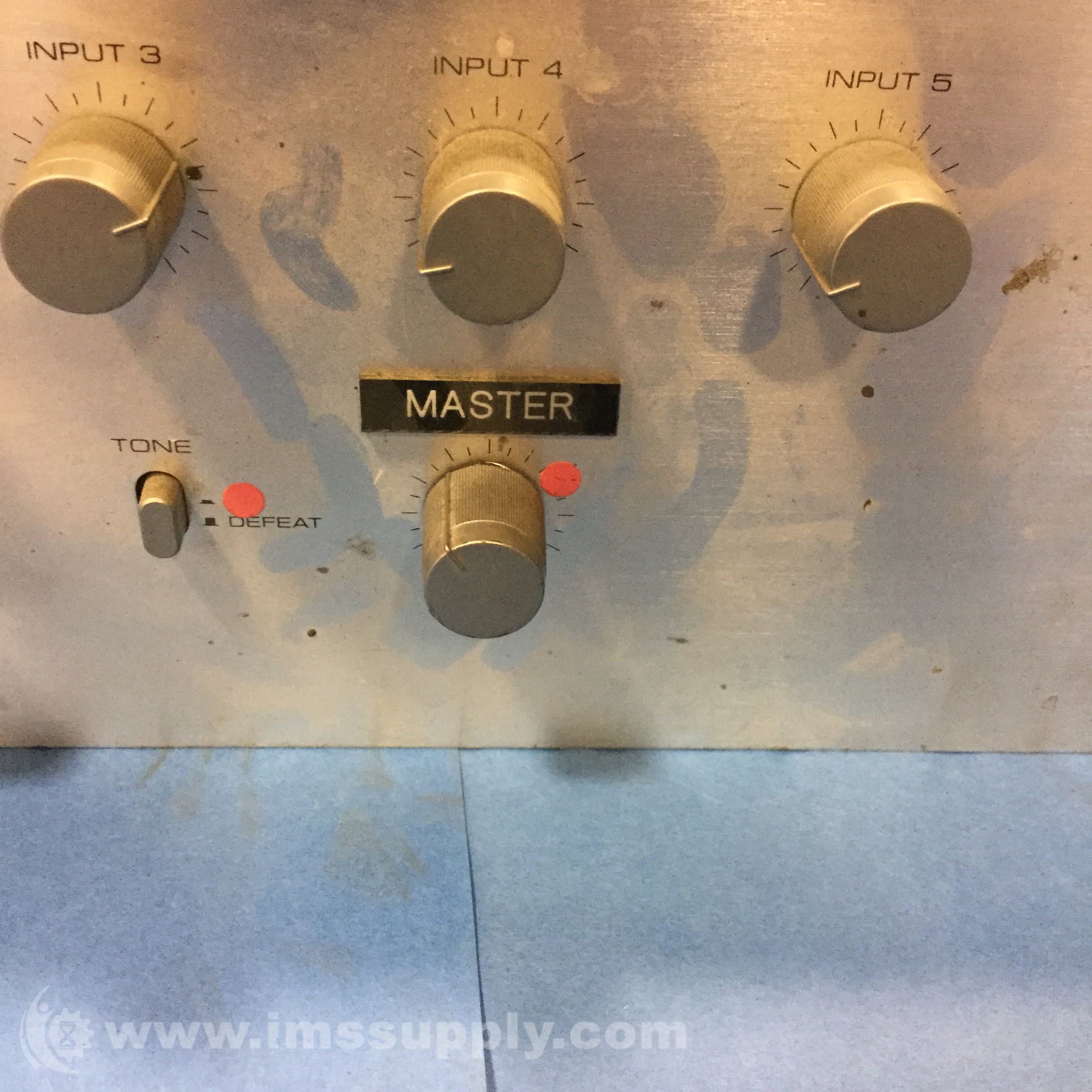 Toa Electric Co A-9112A Amplifier Mixer 900 Series 120W 8 Channel - IMS ...