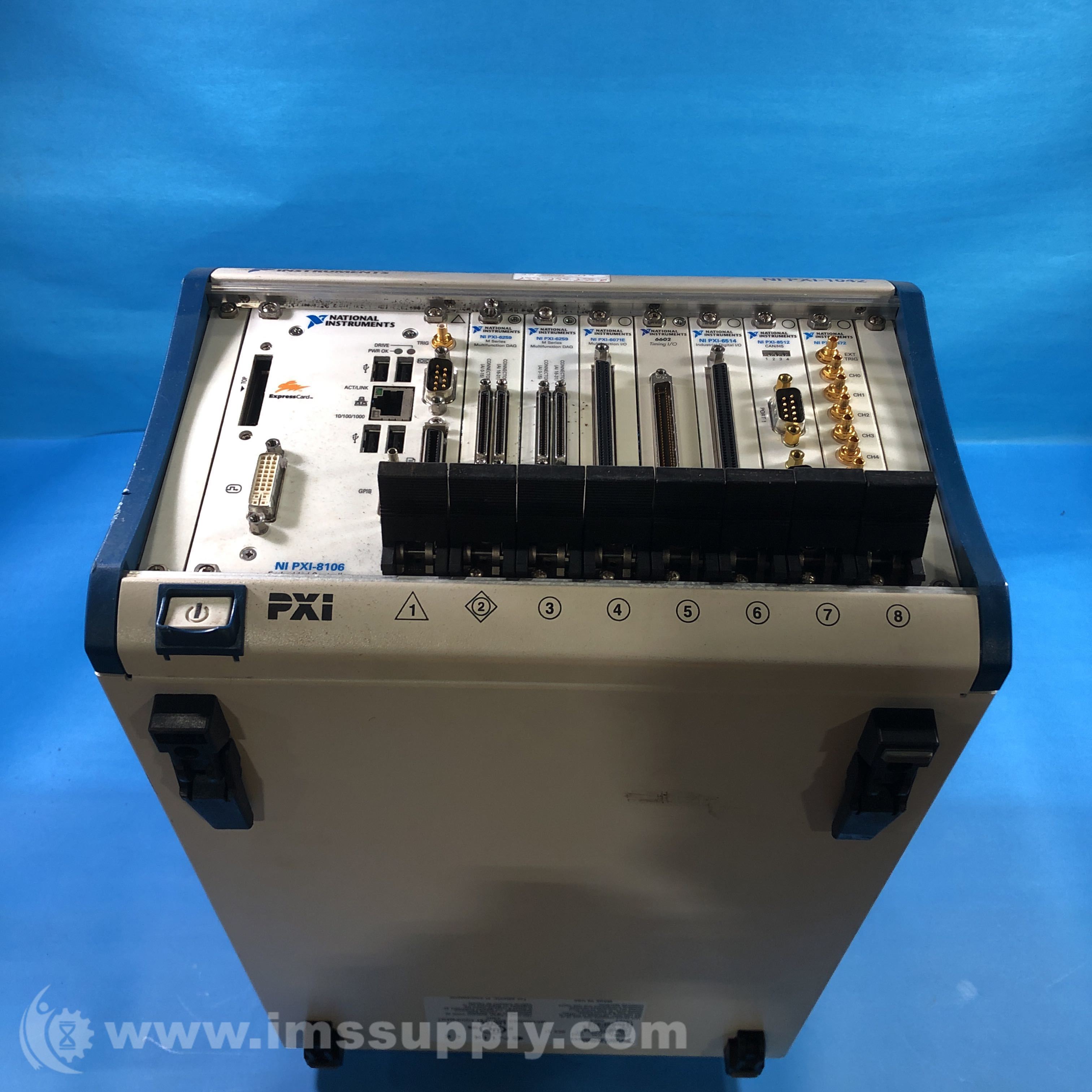 National Instruments PXI-1042 8-Slot Chassis - IMS Supply