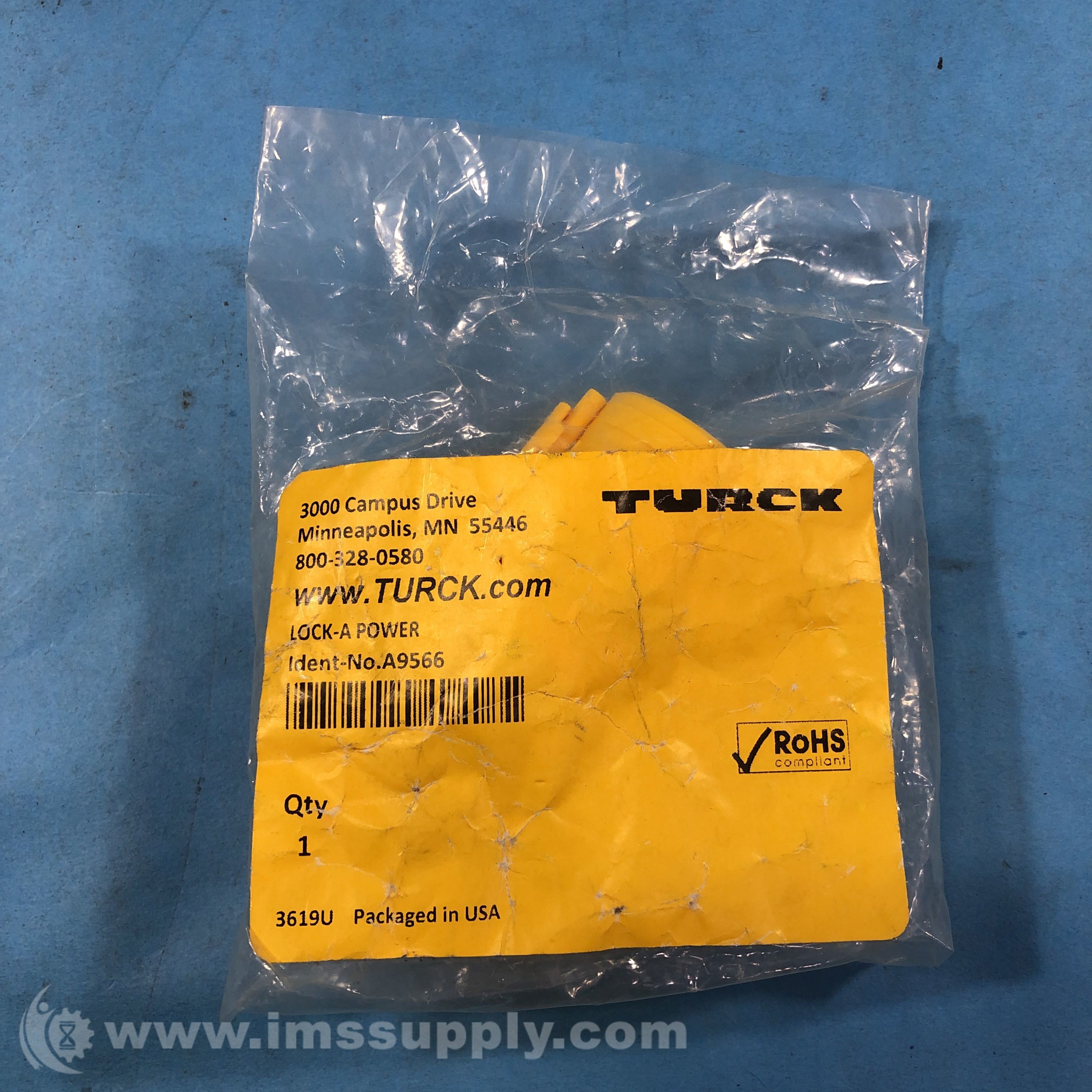 Turck A9566 LOCK-A POWER Power Accessory - IMS Supply
