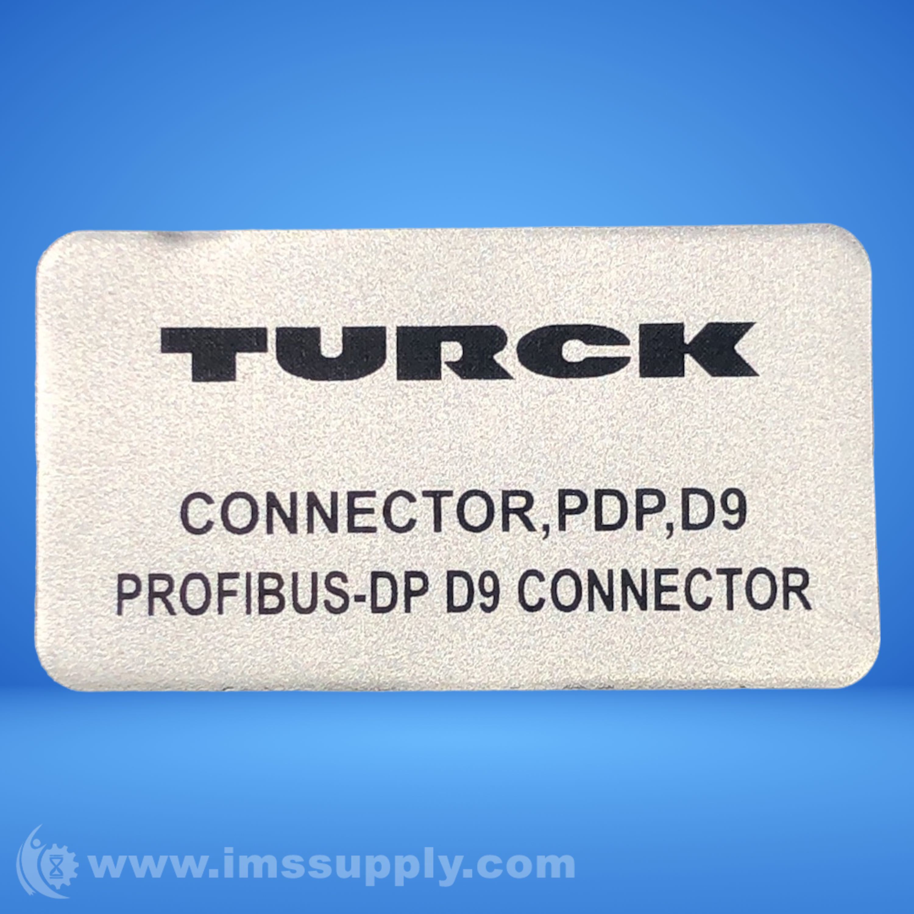 Turck PROFIBUS-DP D- Connector, PDP, D9 - IMS Supply