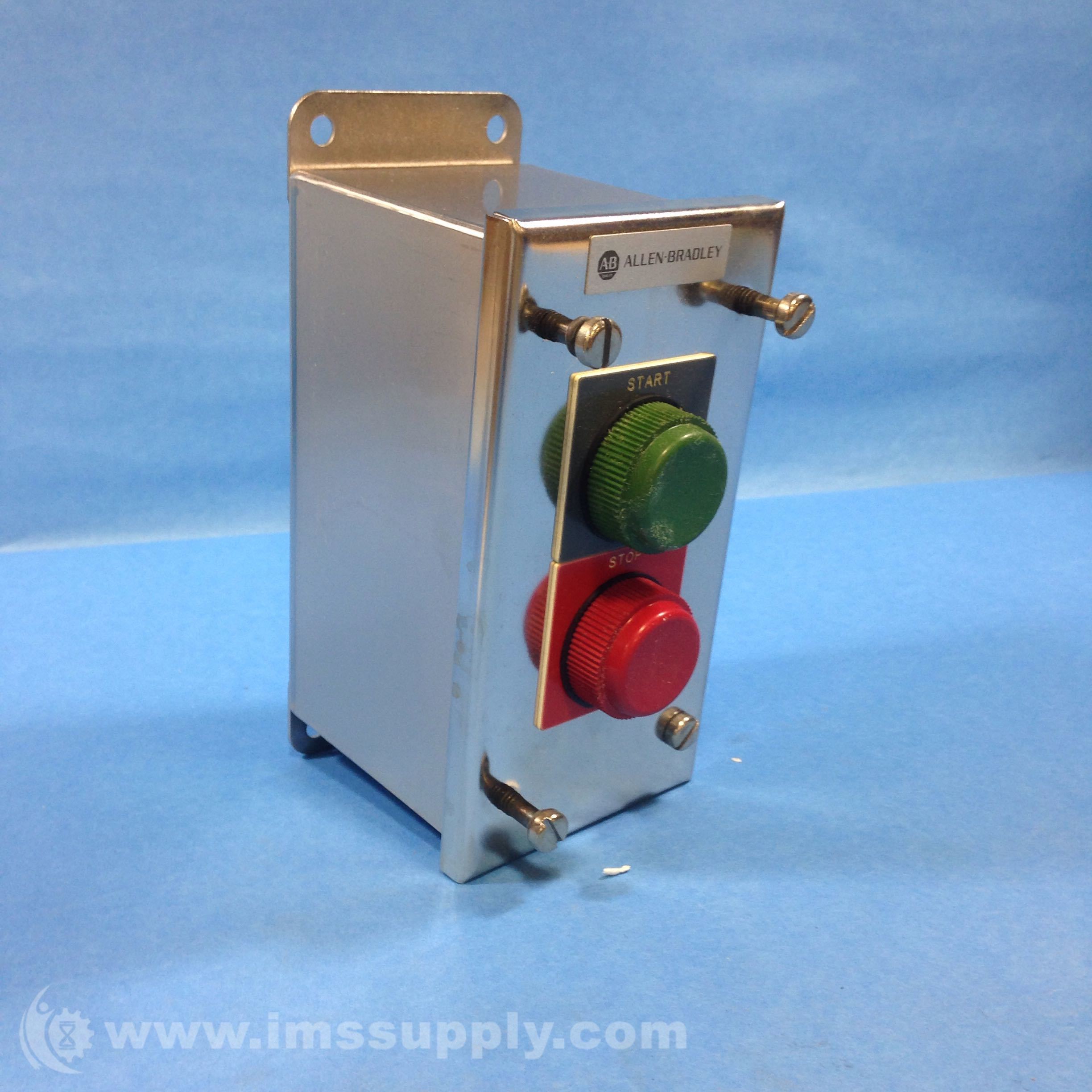 Allen Bradley 800H-2HA4T Push Button Station Start/Stop - IMS Supply