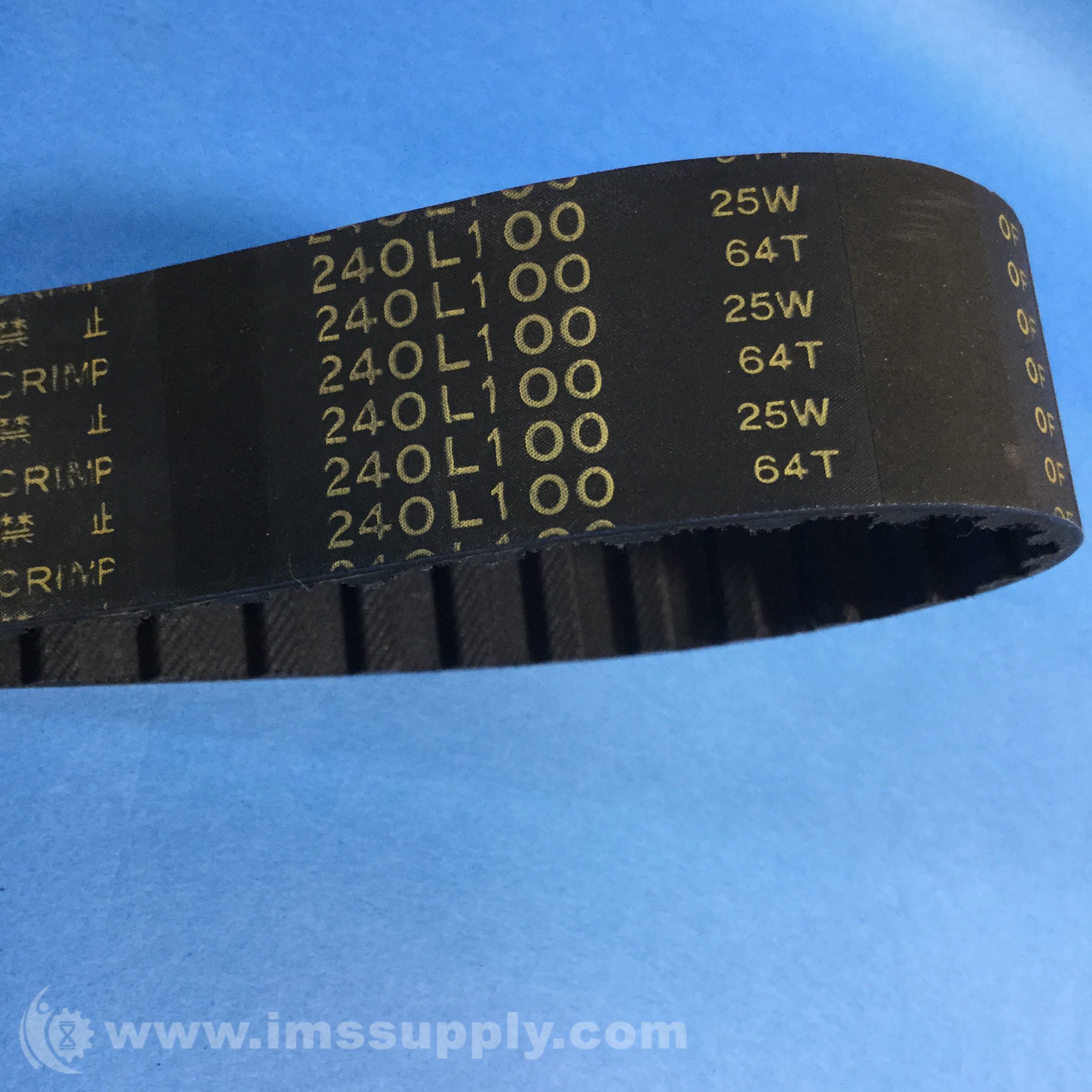 Tsubaki 240L100 Timing Belt - IMS Supply