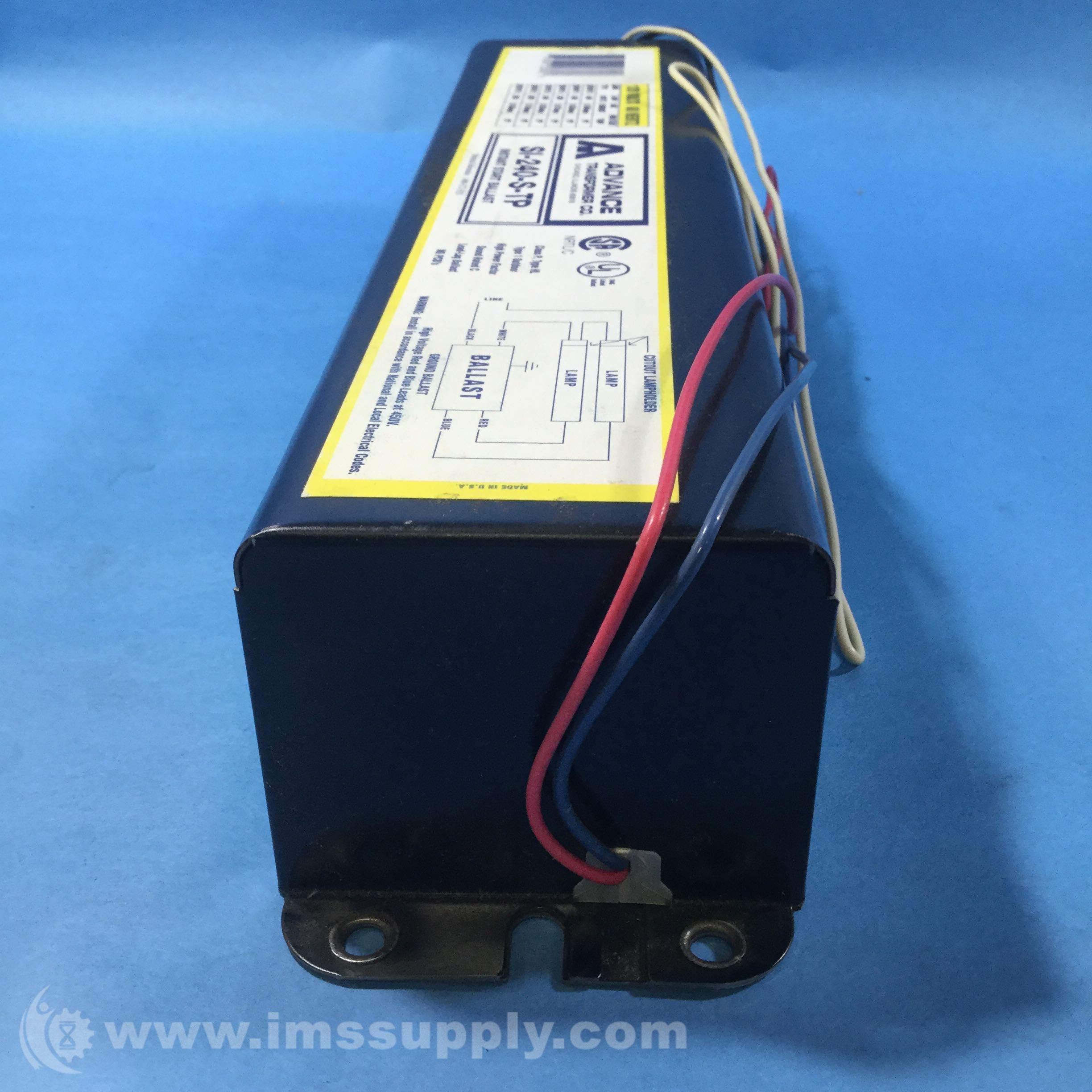 Advance Transformer Co SI-240-S-TP Instant Start Ballast - IMS Supply