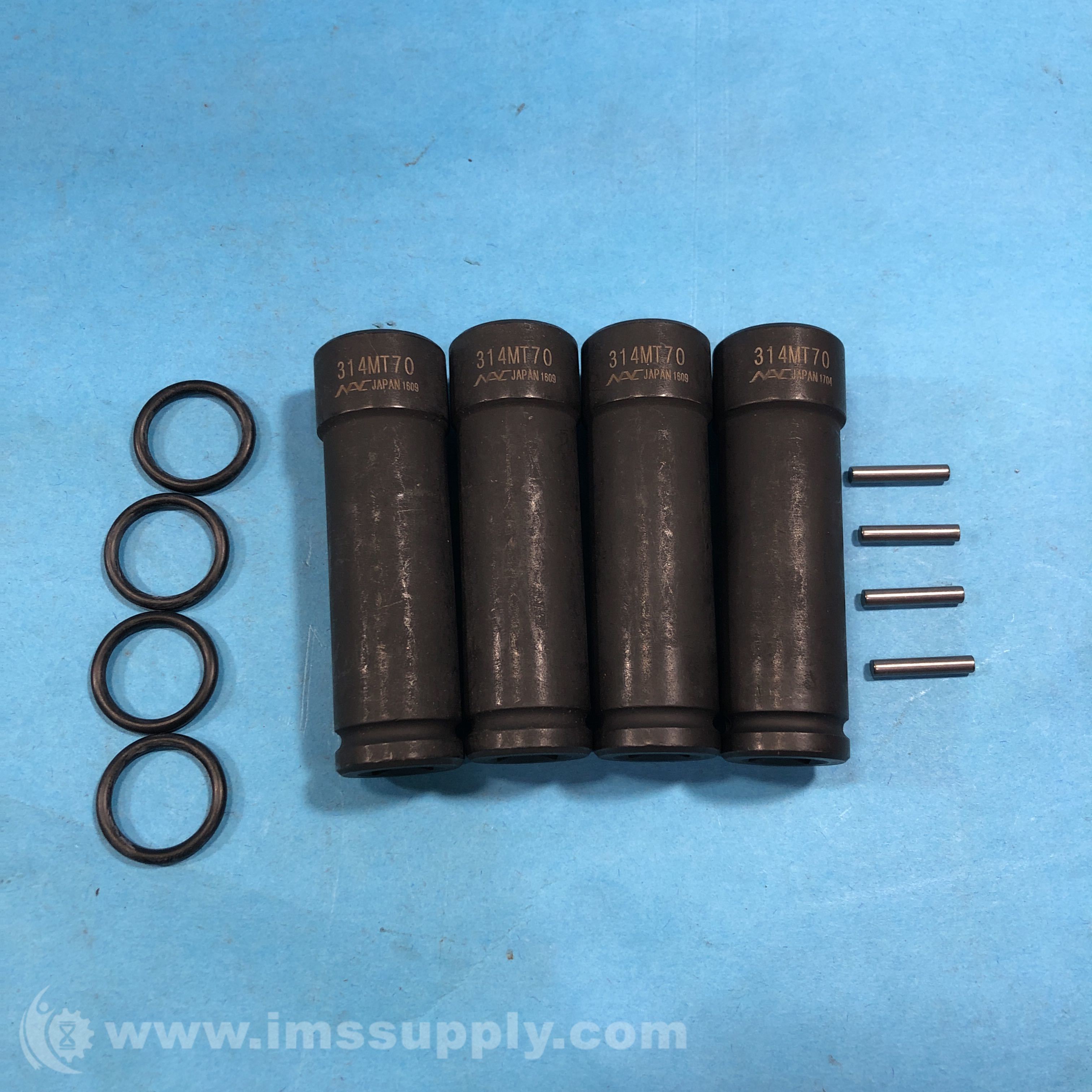 Nac 314MT70 Pack of 4 3/8 MT Deep Magnetic Sockets - IMS Supply