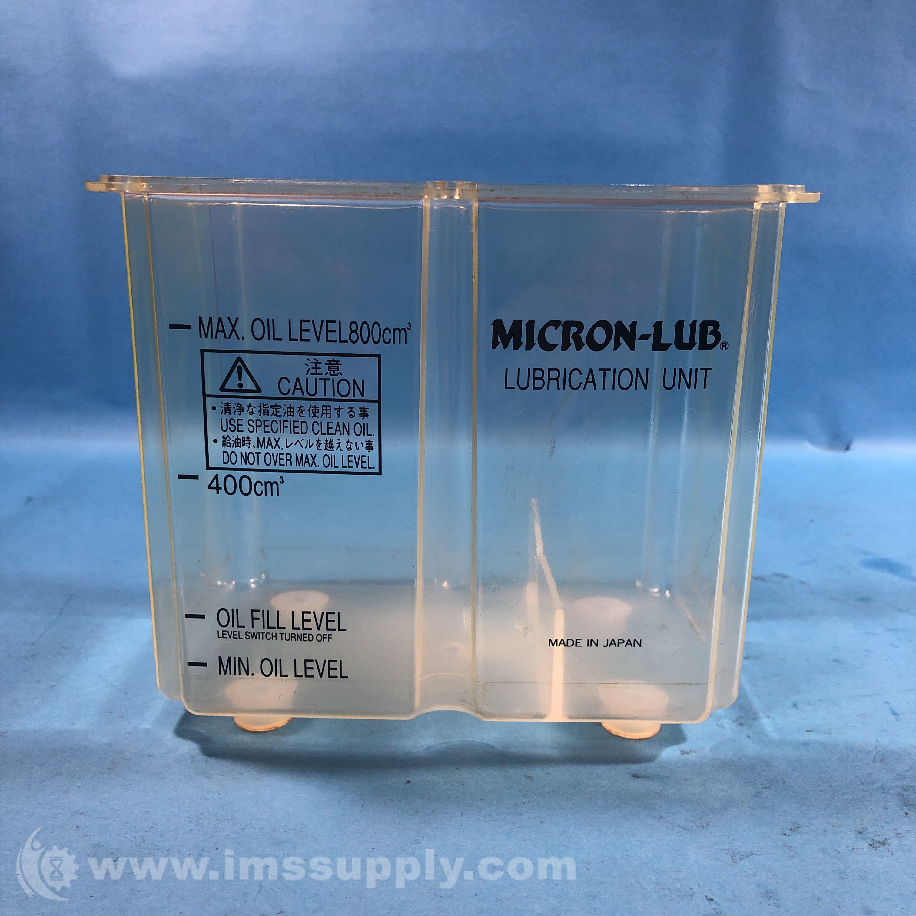 Azbil Micron-Lub Oil Reservoir - IMS Supply
