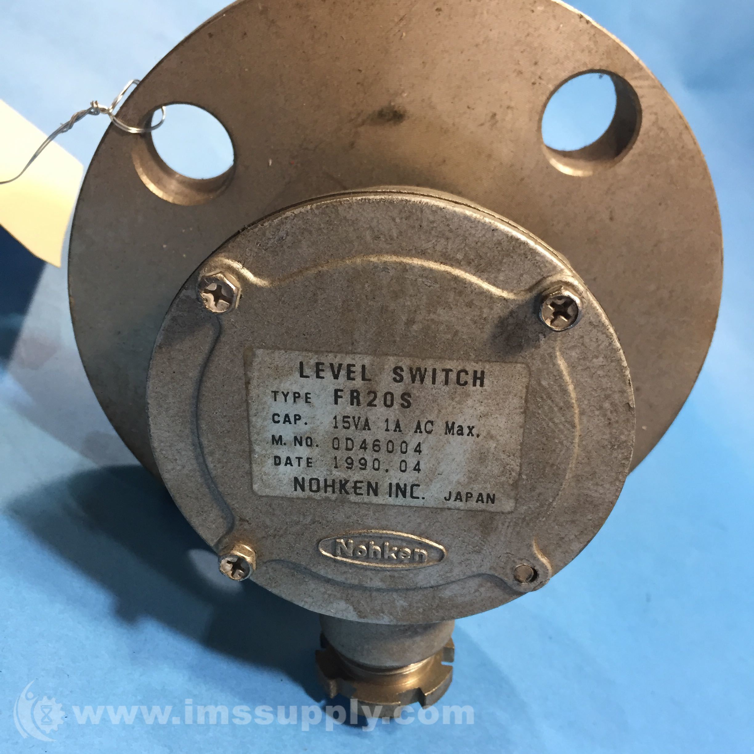 Nohken Inc FR20S Limit Switch, 15VA 1A AC Max - IMS Supply Nohken Inc FR20S Limit Switch, 15VA 1A AC Max - IMS Supply