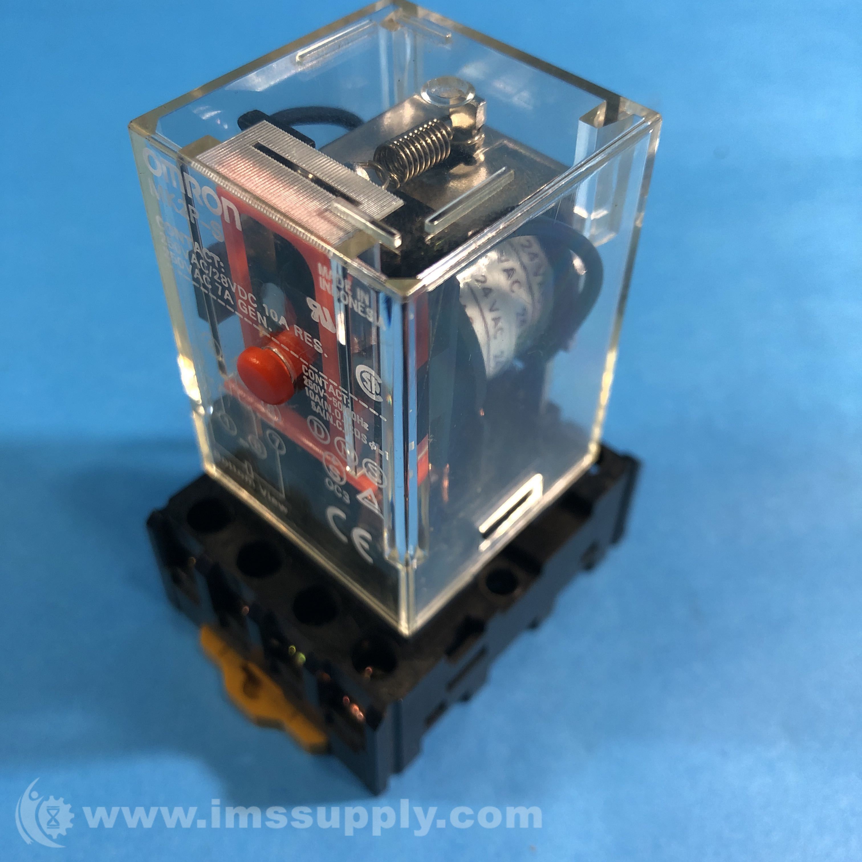 Omron MK2P-S Relay, 250 VAC/28VDC, 10A - IMS Supply