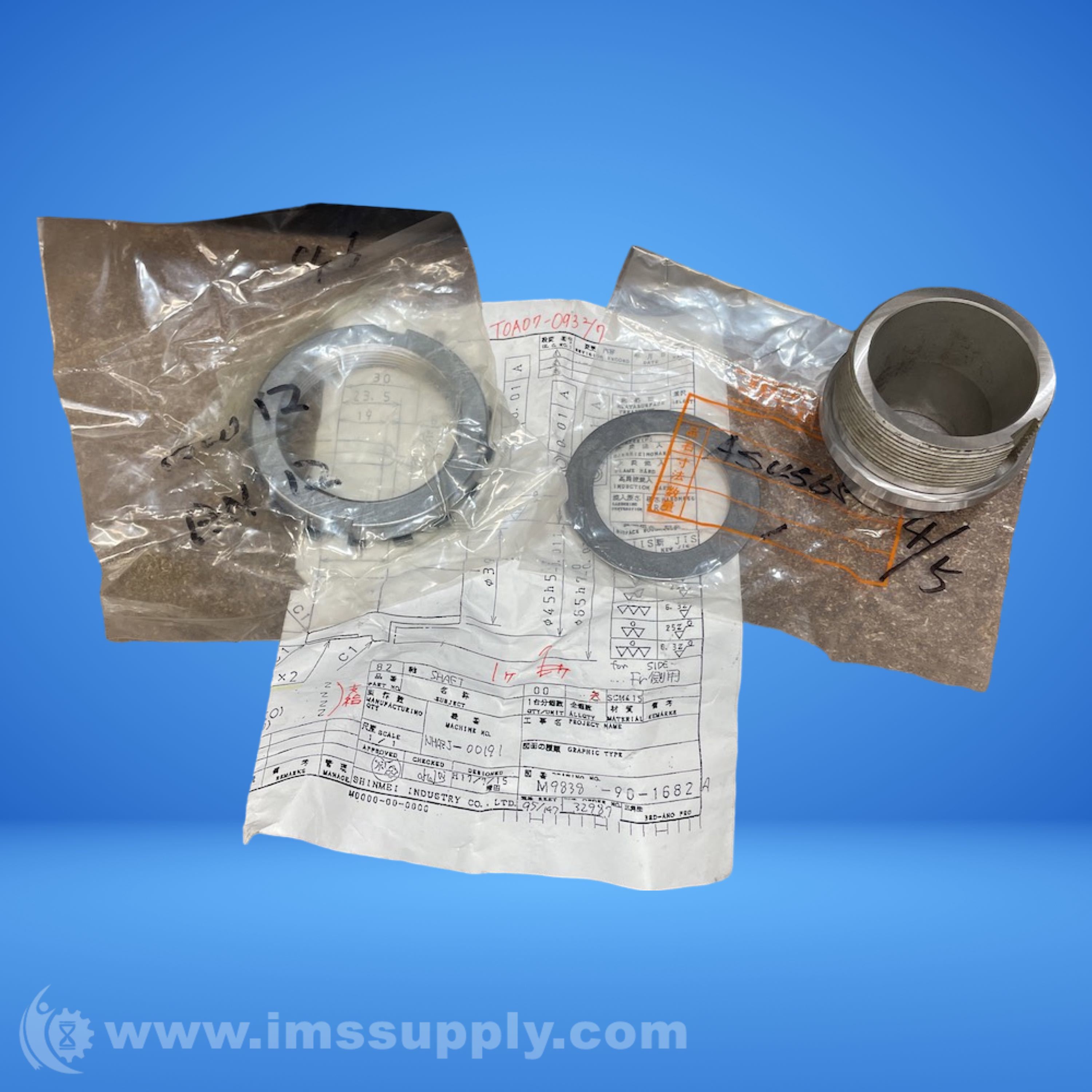 Shinmei SCM415 Tri Clamp Double Ferrule - IMS Supply