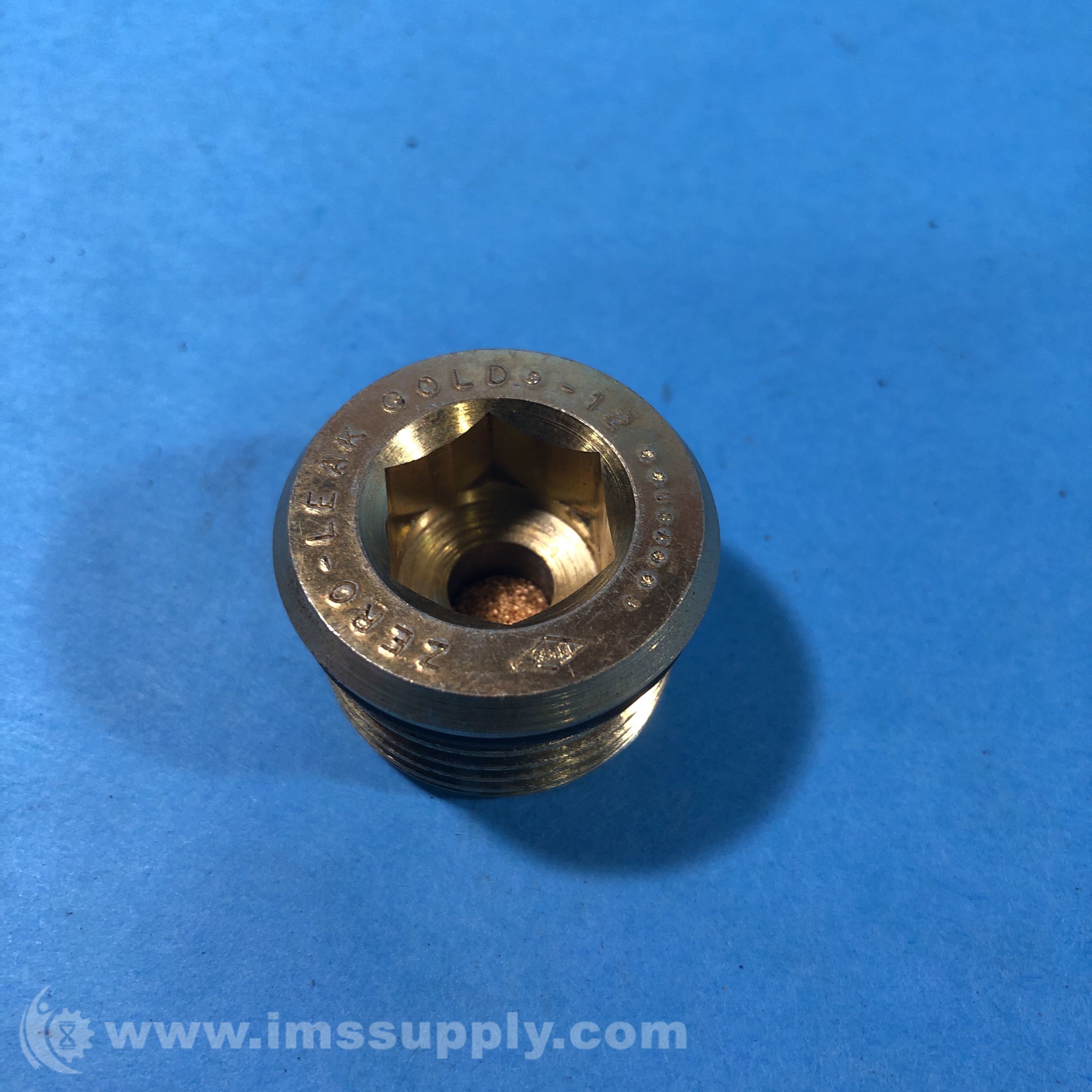 Epco12 Zero­leak Gold Socket Head - IMS Supply