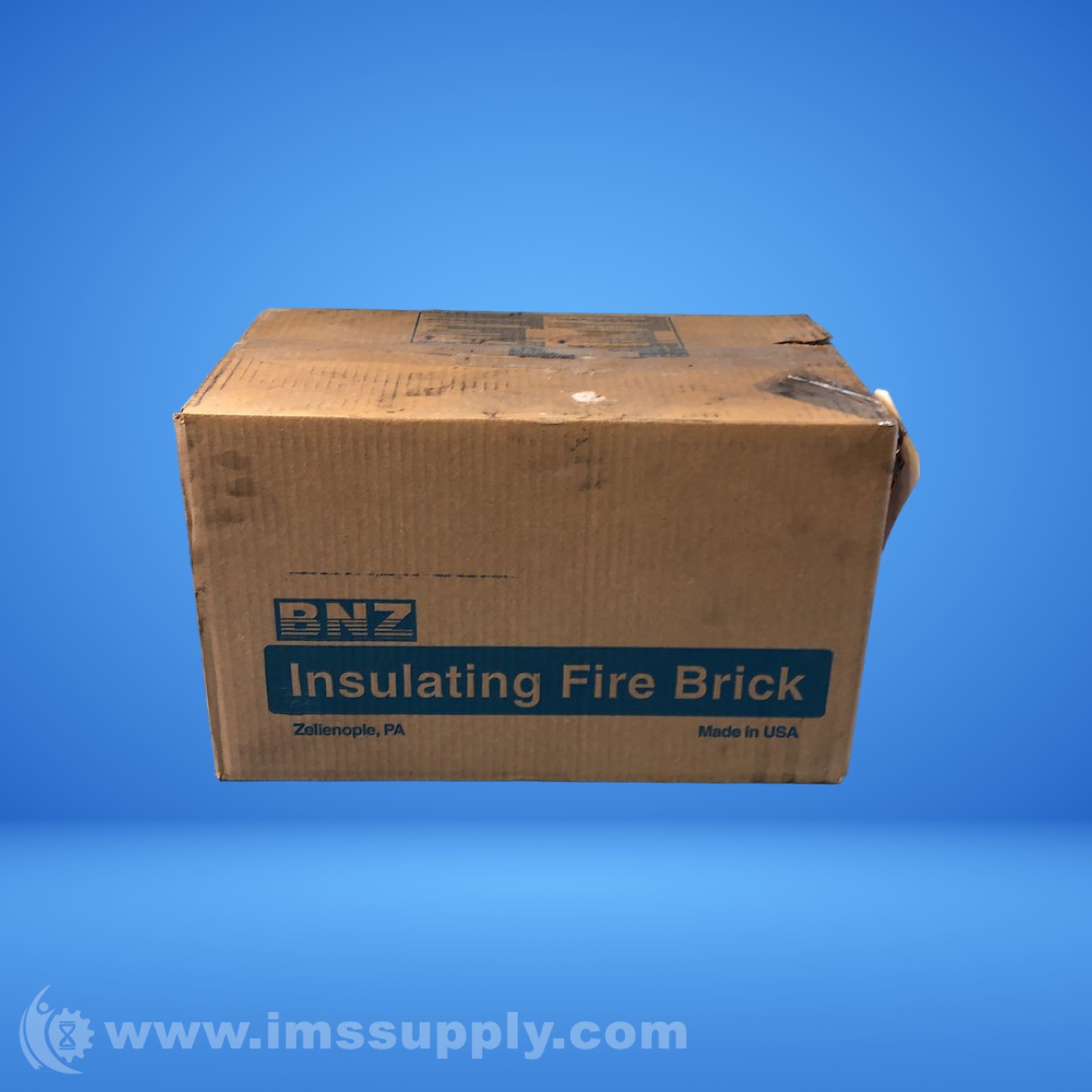 BNZ Materials PA-23 1 ARCH Box of 10 Insulating Fire Bricks - IMS Supply