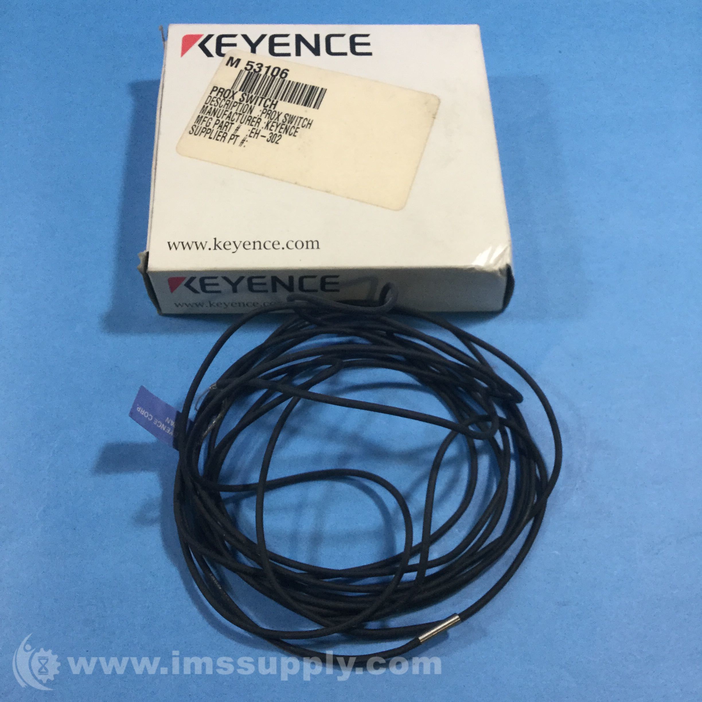 Keyence Corp EH-302 Fiber Optic Sensor - IMS Supply