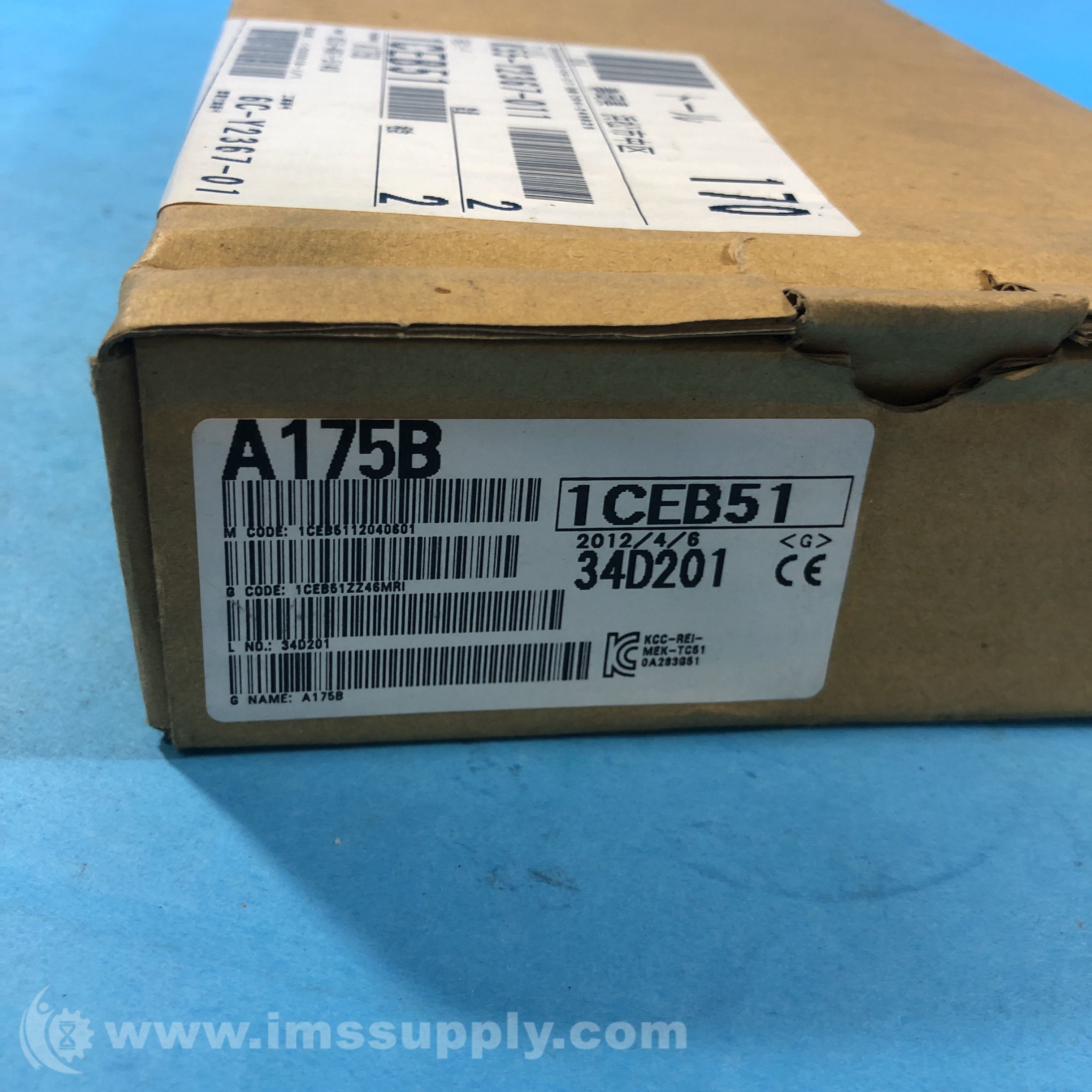 Mitsubishi Electric A175B Main Base Unit A Series - IMS Supply