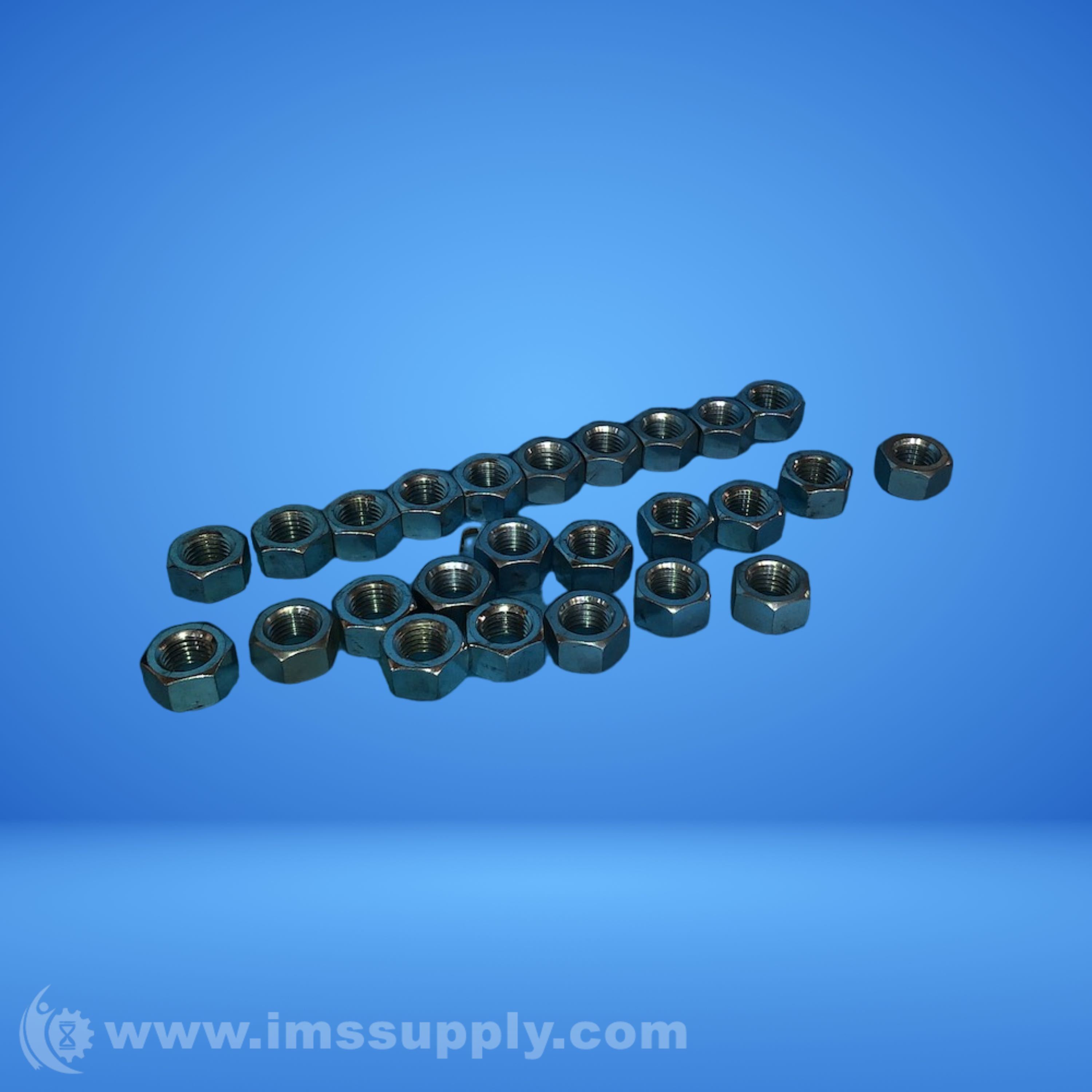 Fastenal 36120 Box of 25 1-8 Zinc Grade A Hex Nut - IMS Supply
