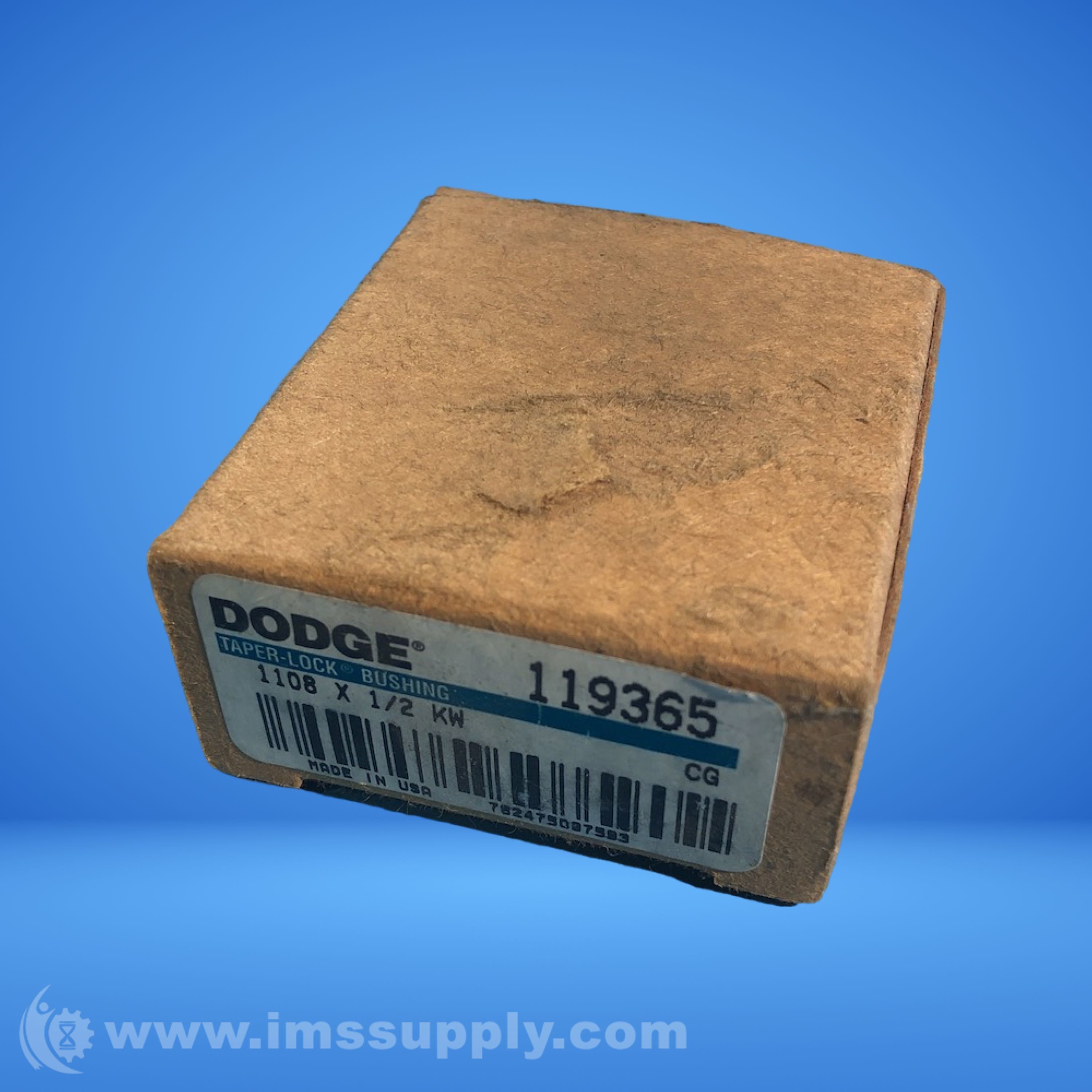 Dodge 1108 X 1/2-KW BUSHING Taper Lock Bushing - 1108 Series - IMS Supply