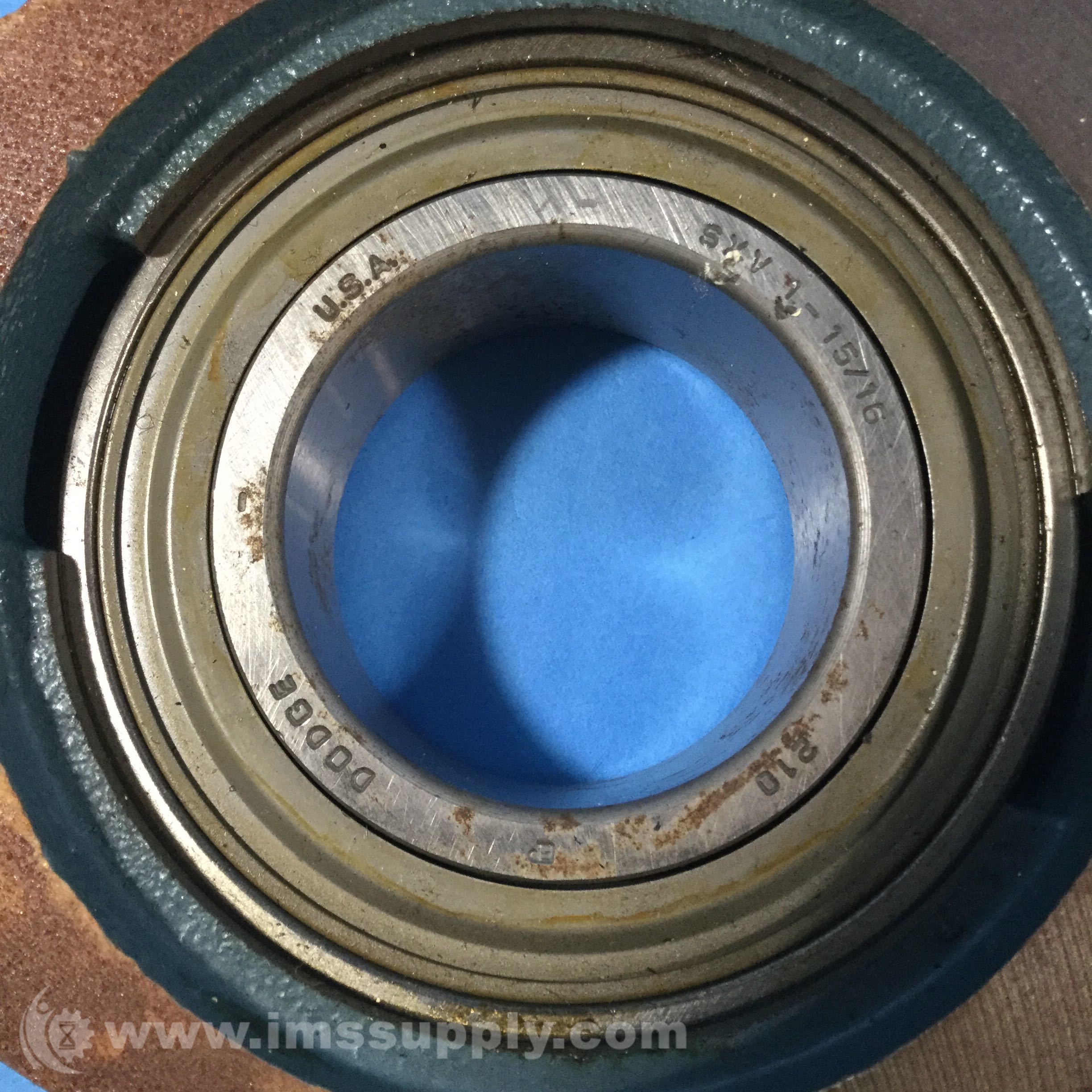 Dodge 124057 Flange-Mount Ball Bearing Unit - 2-Bolt Flange - IMS Supply
