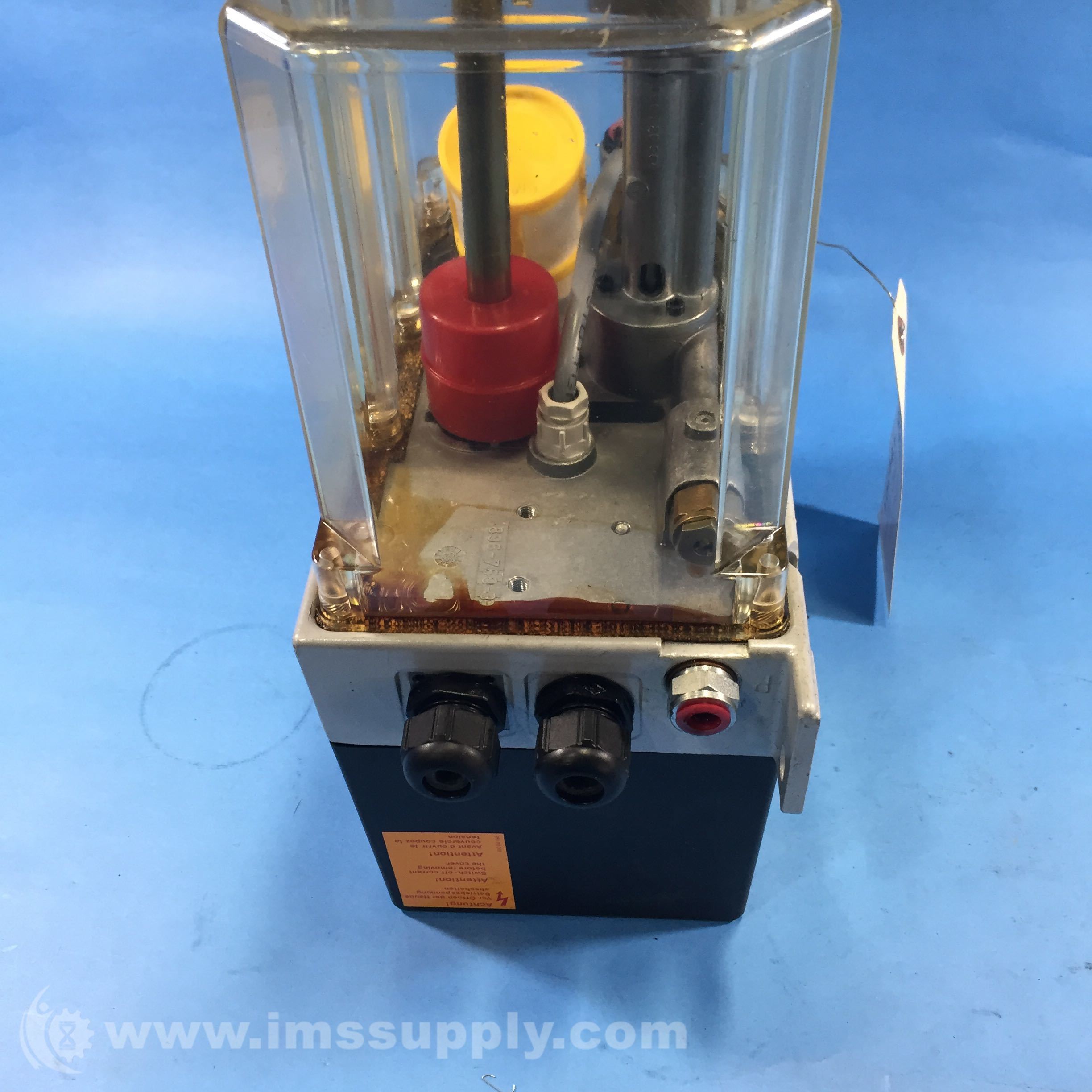 Vogel MKU5-KW3-20003-V33 Lubrication Pump, 30 Bar, 0.5 L/Min - IMS Supply