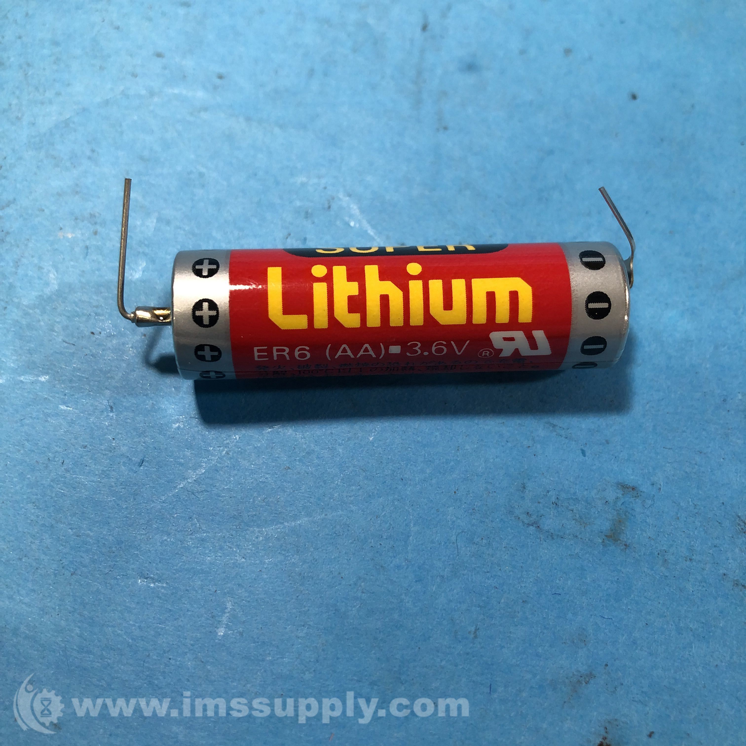 Maxell ER6 Battery, Lithium, PCB Battery Back-up - IMS Supply