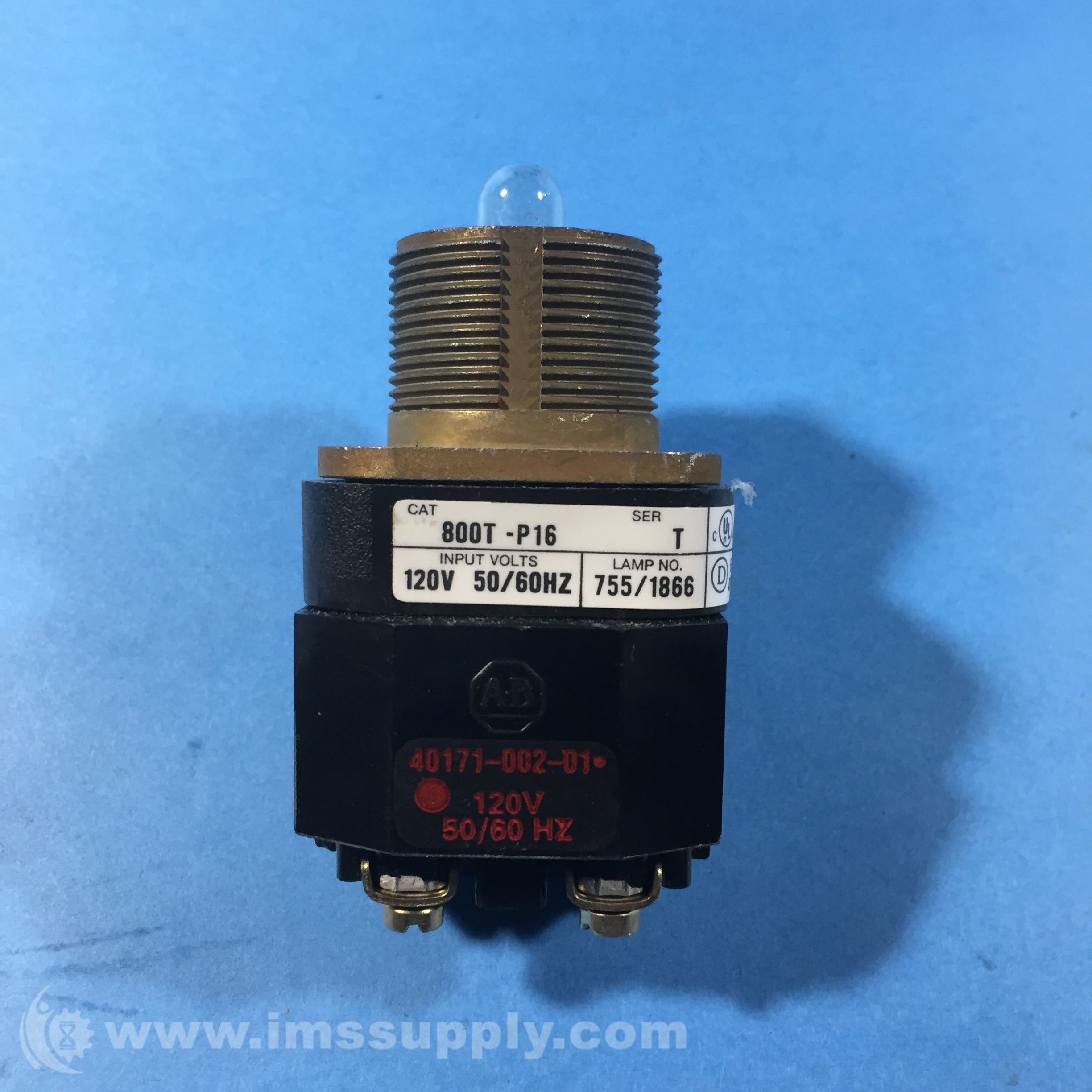 Allen Bradley 800T-P16 Indicator/Pilot Light 800T Series - IMS Supply