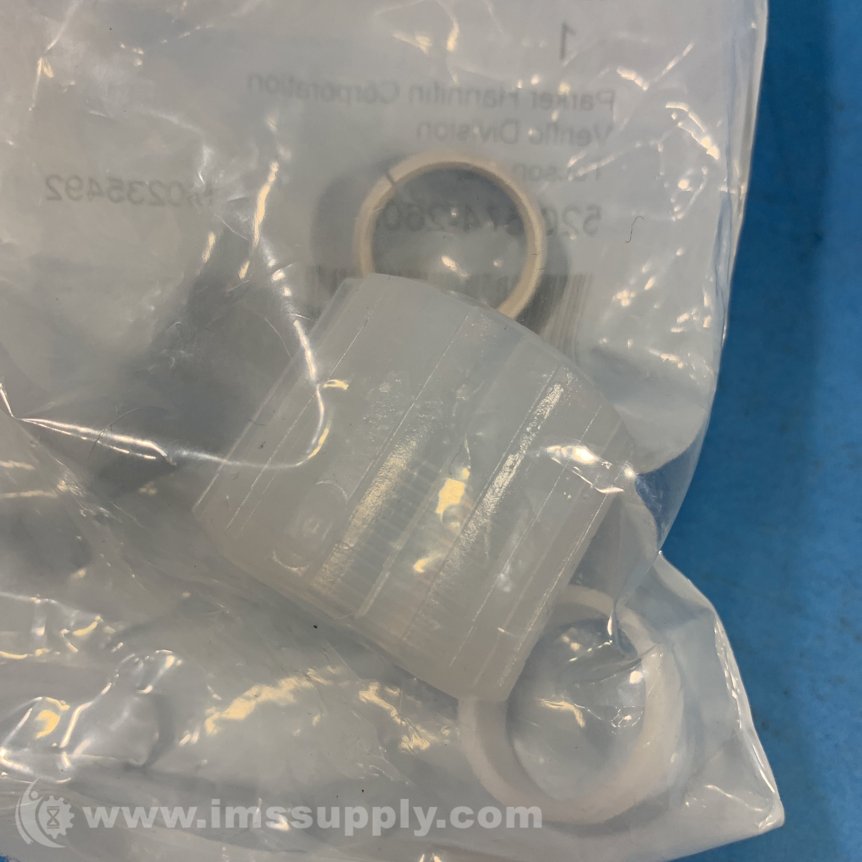 Parker 1202-0004 PFA Tube Fitting, Nut Assembly, 3/4' Tube OD - IMS Supply