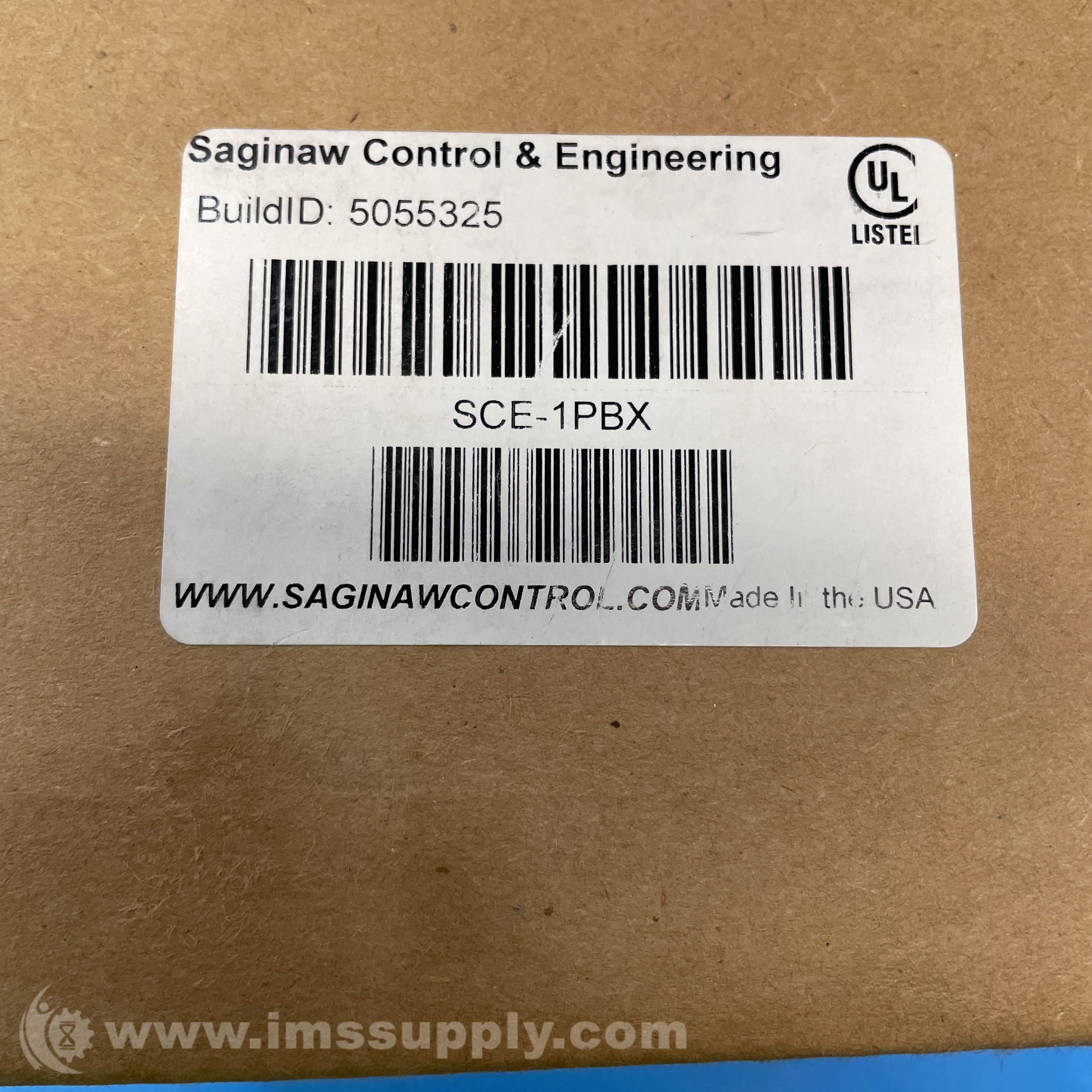 Saginaw Control and Engineering SCE-1PBX Extra Deep Push Button - IMS ...