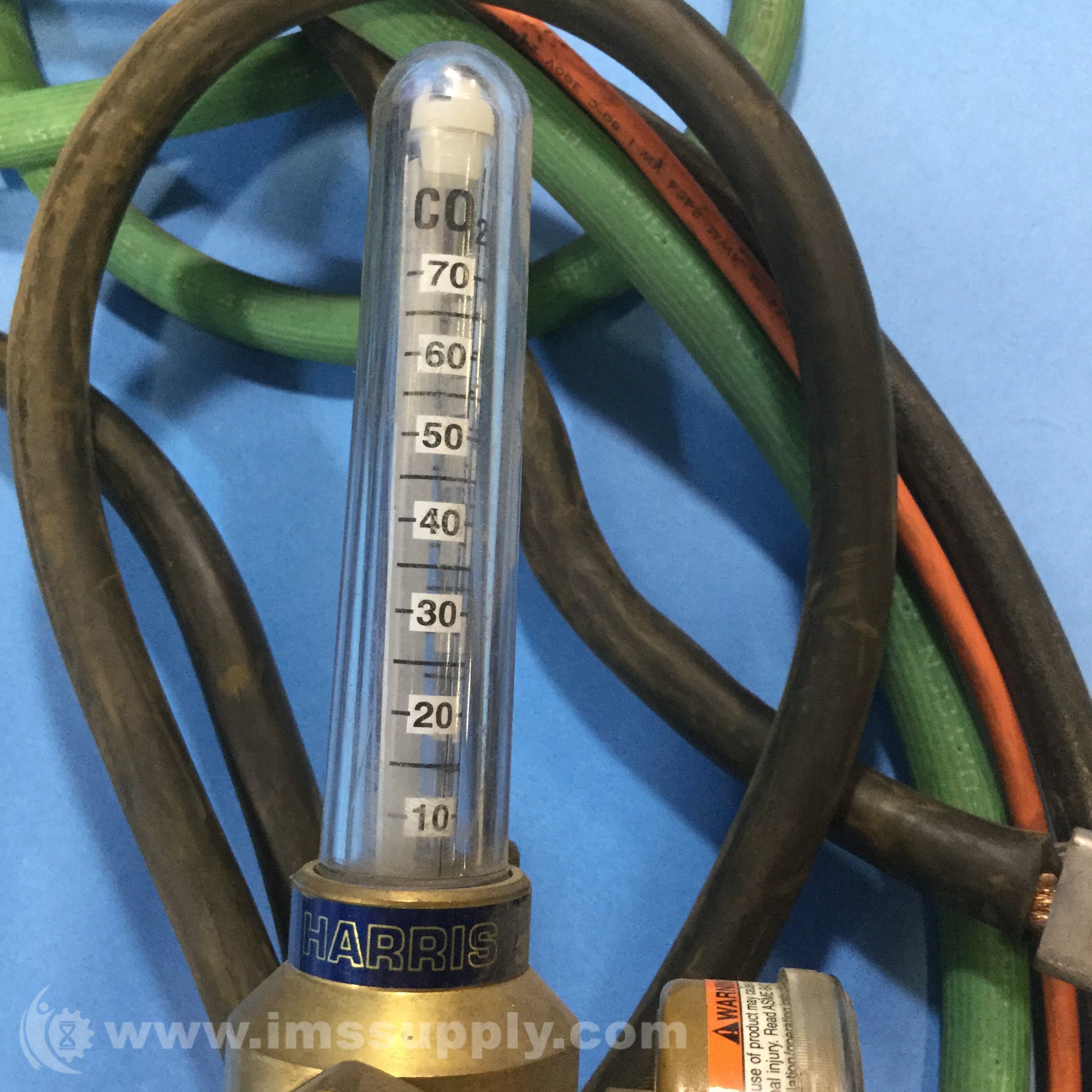 Harris 355 CO2 Flowmeter Regulator Shielding Gas Kit - IMS Supply
