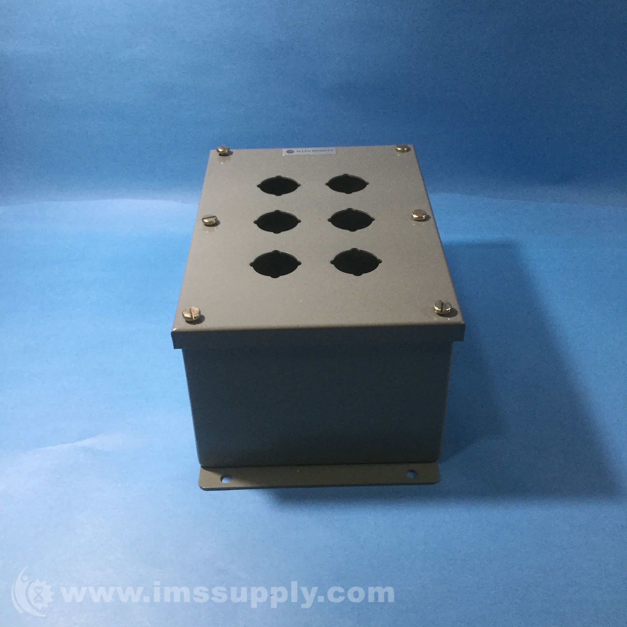 Allen Bradley 800T-6TJZ 6-Hole Push Button Enclosure - IMS Supply