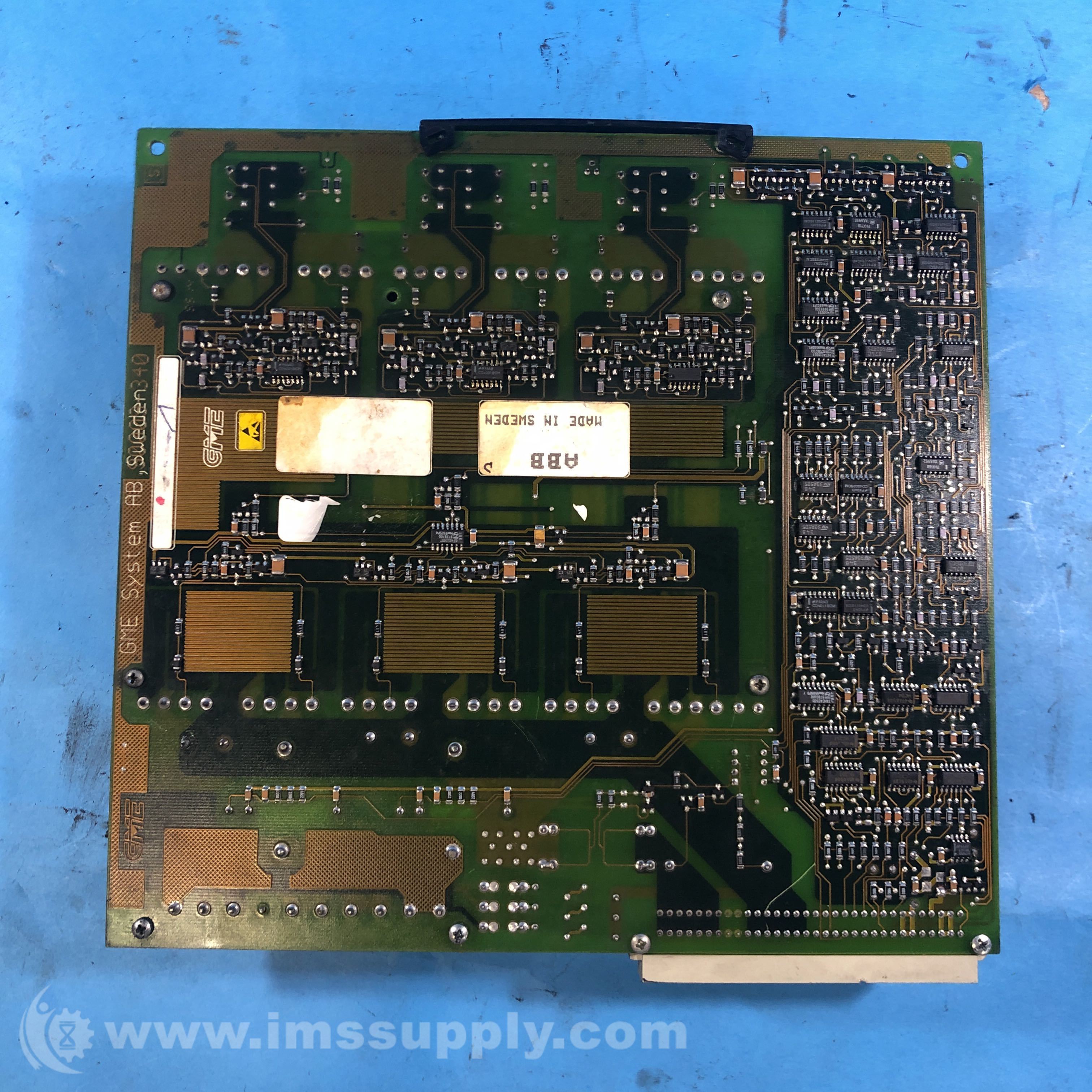 Gme Systems Servo Drive Control Board 90009-340 - IMS Supply