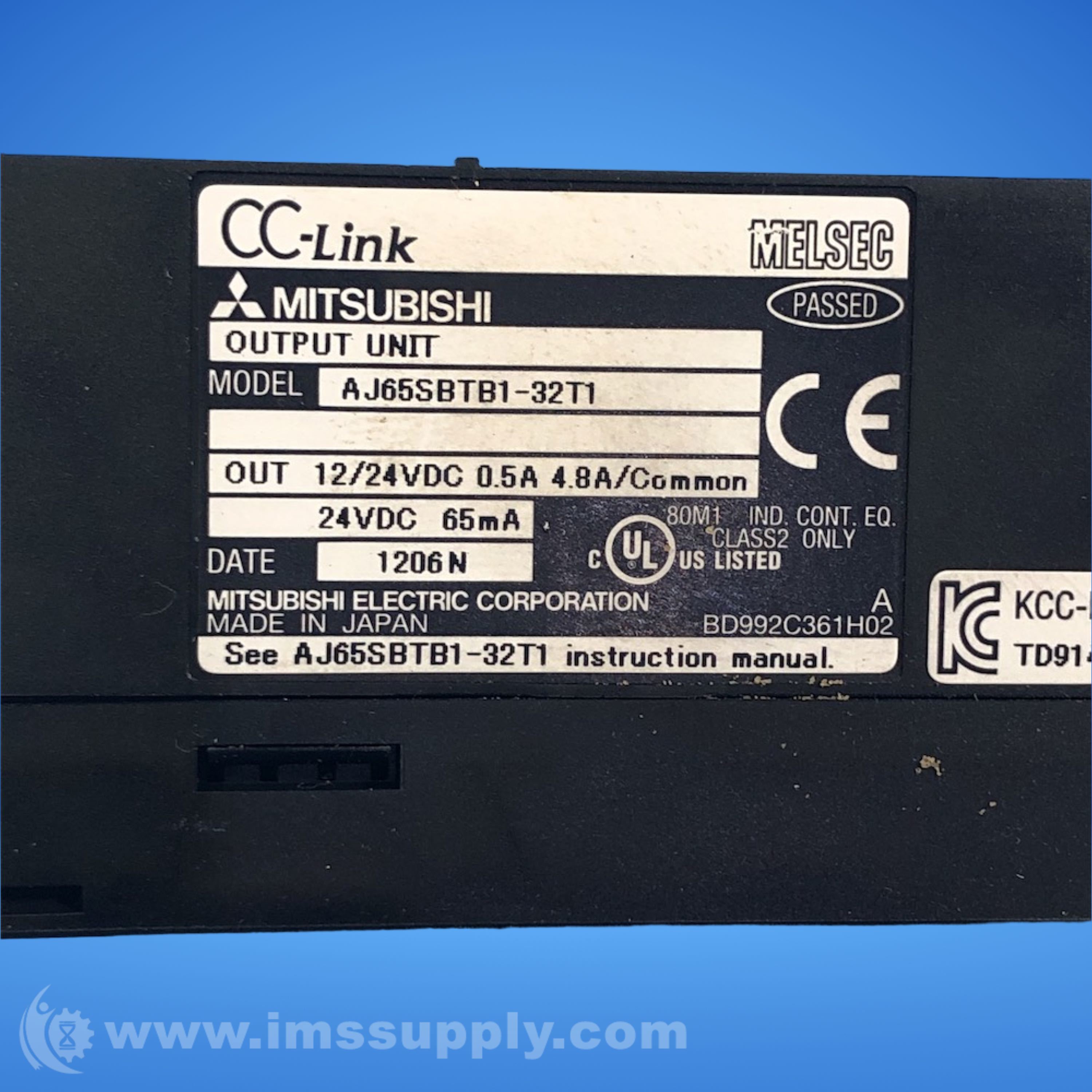 Mitsubishi Electric AJ65SBTB1-32T1 - IMS Supply