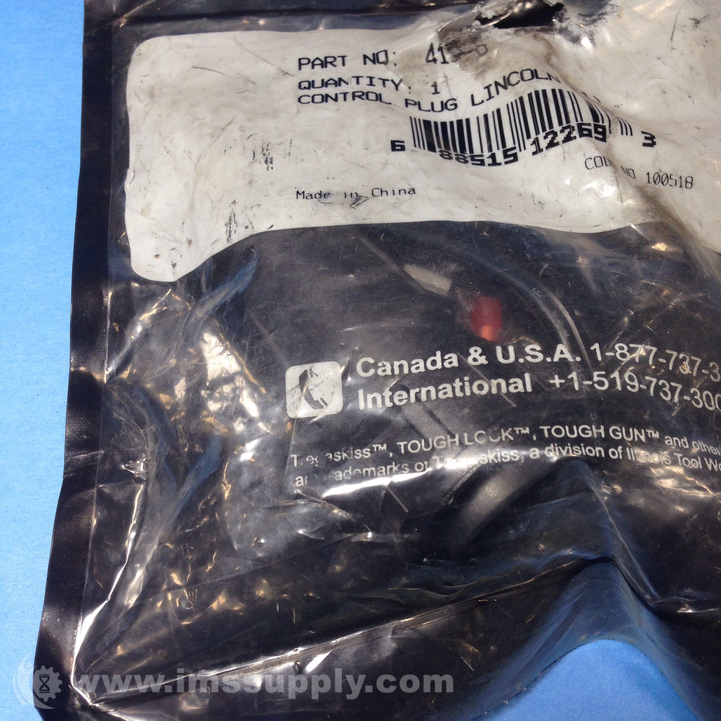 Tregaskiss 419-6 Lincoln Control Plug - IMS Supply