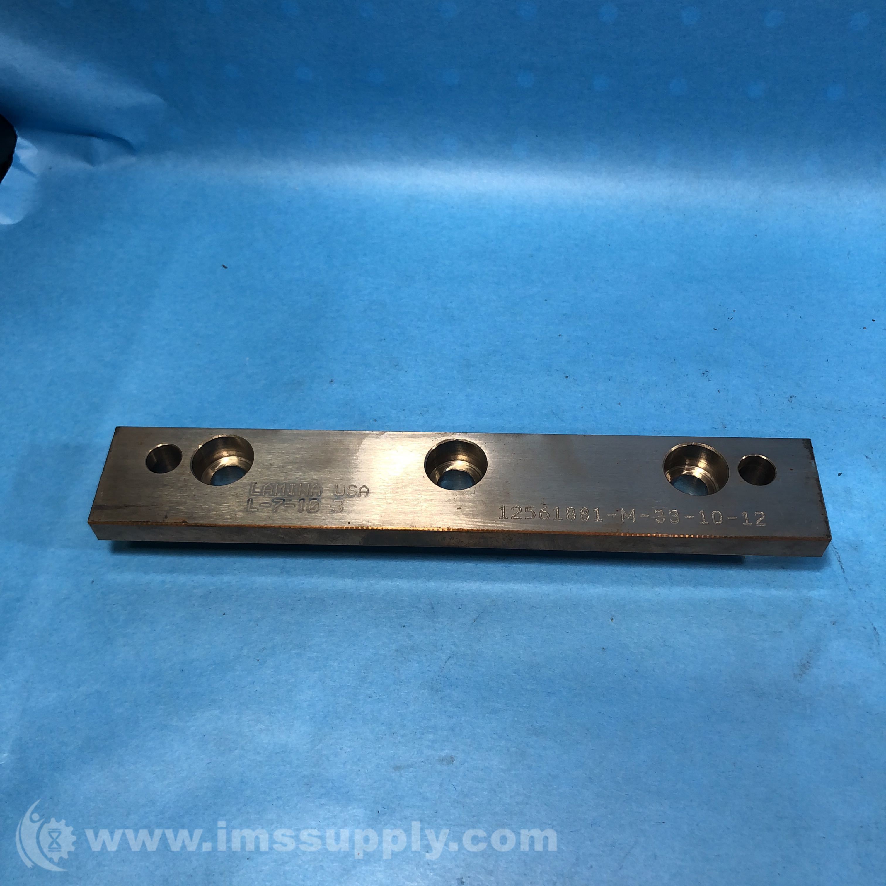 Lamina L-7-10-3 L-Gibs, Bronze Plated, Plain & Self-Lubricating - IMS ...