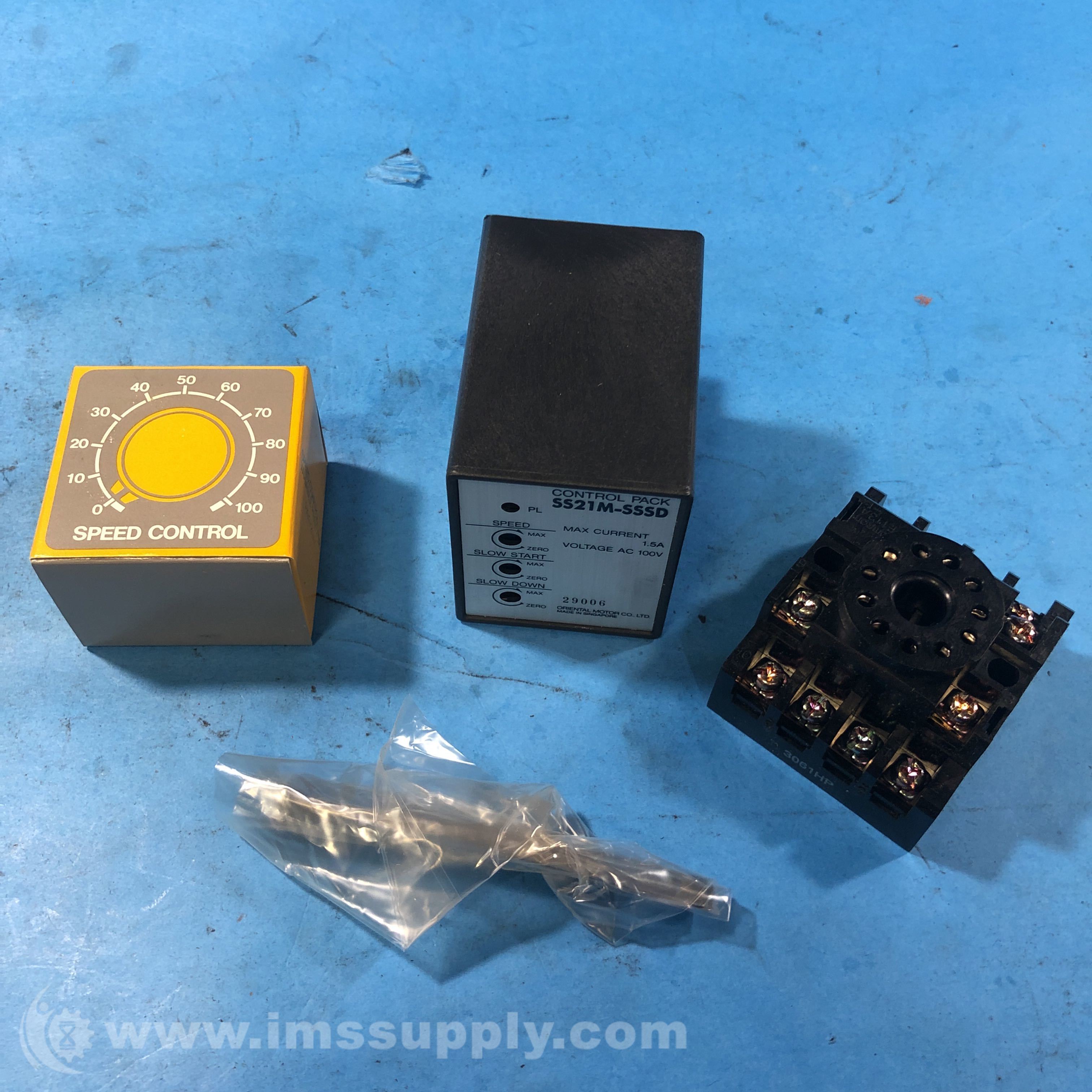 Oriental Motor SS21M-SSSD Servo Control Pack, 100Vac, 1.5A - IMS Supply