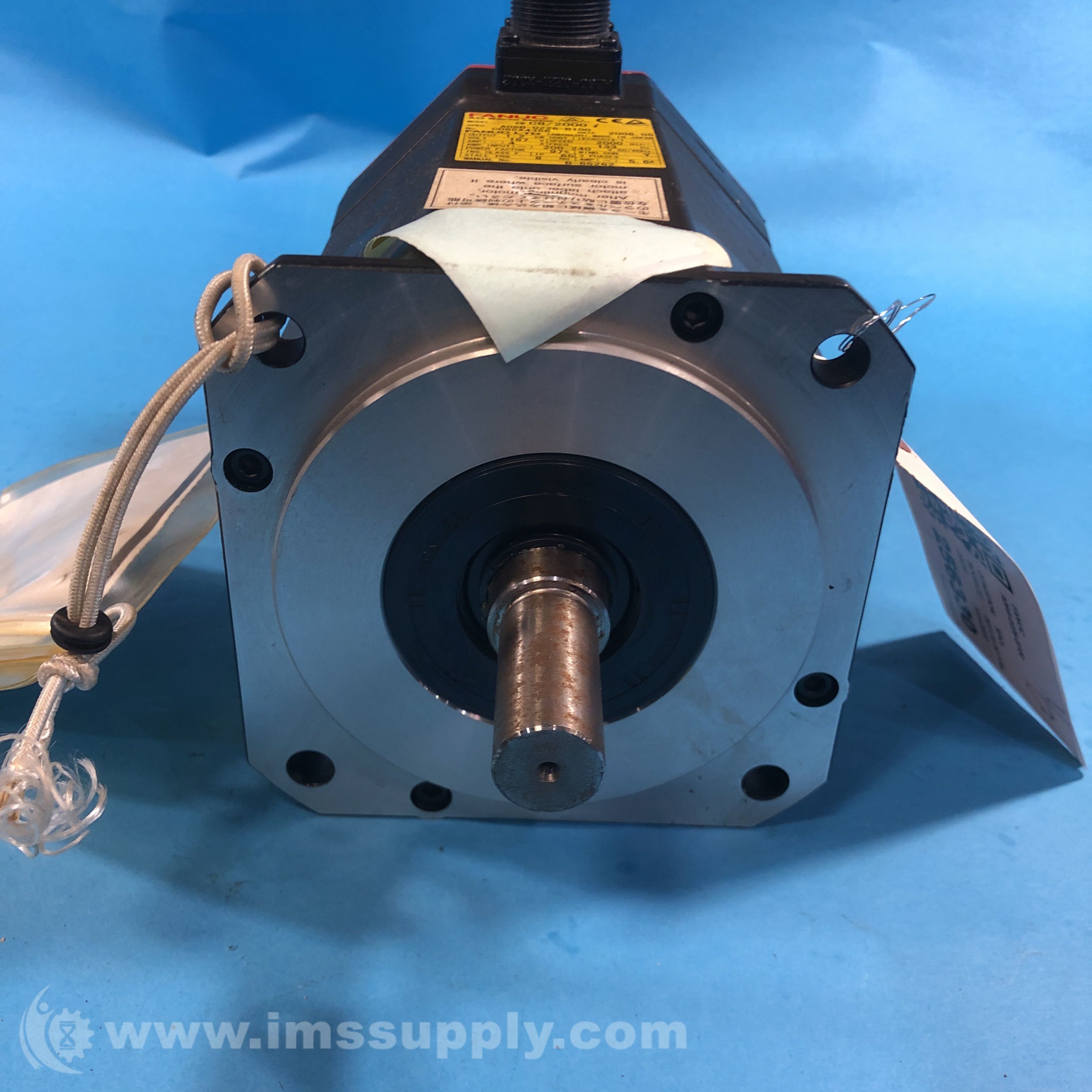 Fanuc A06B-0226-B100 AC Servo Motor 2000RPM 200-240V 50/60Hz - IMS Supply