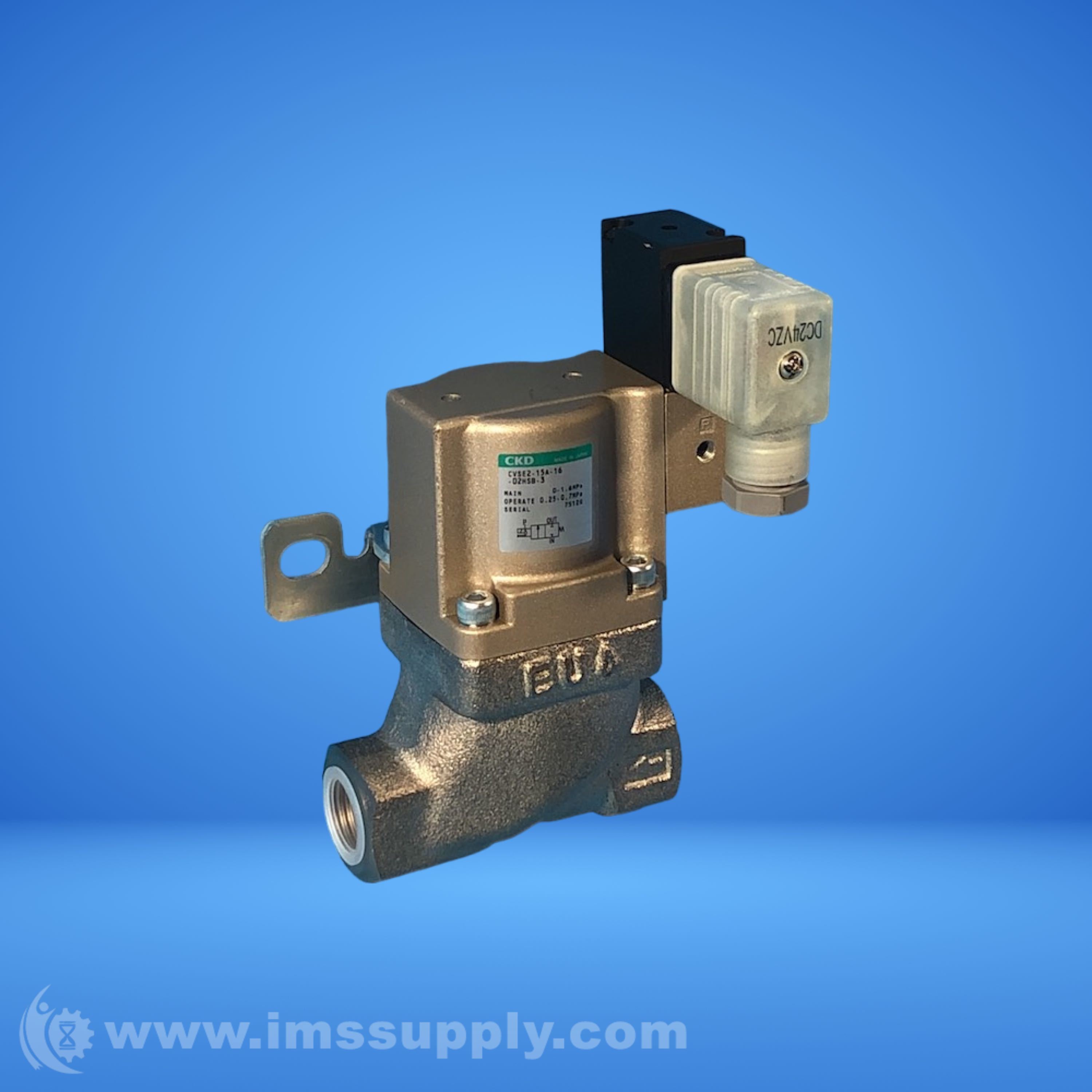 CKD CVSE2-15A-16-02HSB-3 Solenoid Valve - IMS Supply