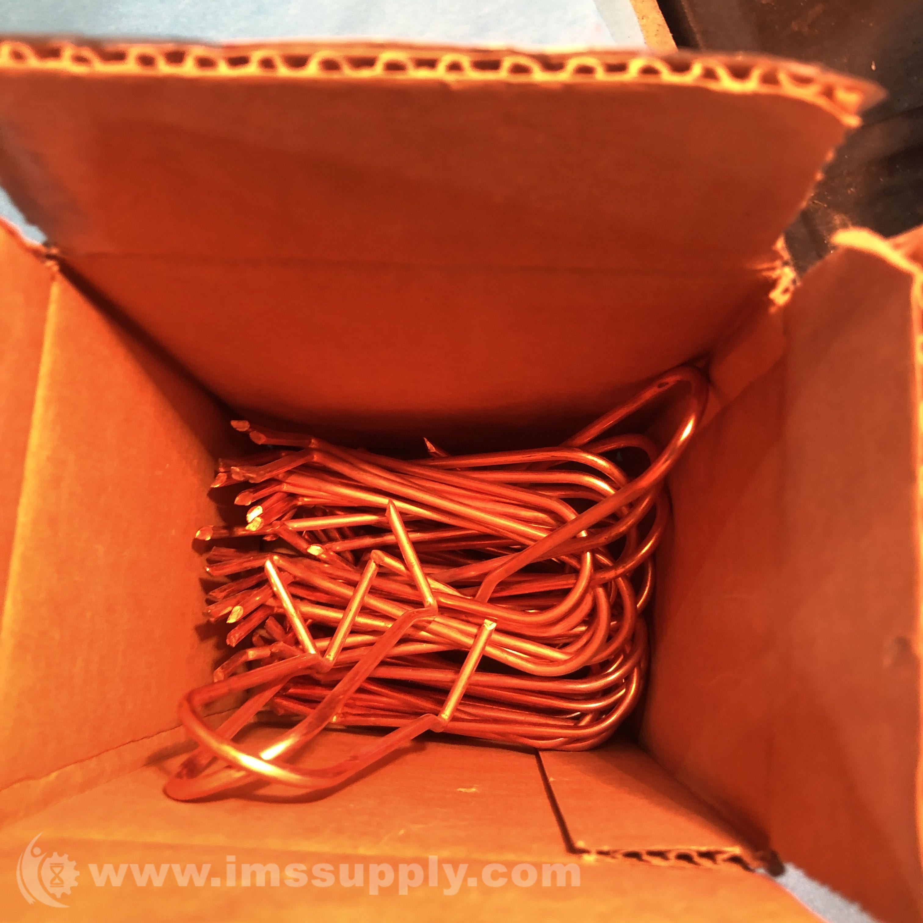 Emc EC1X4 Box of 50 Copper Coated Pipe Hooks - IMS Supply
