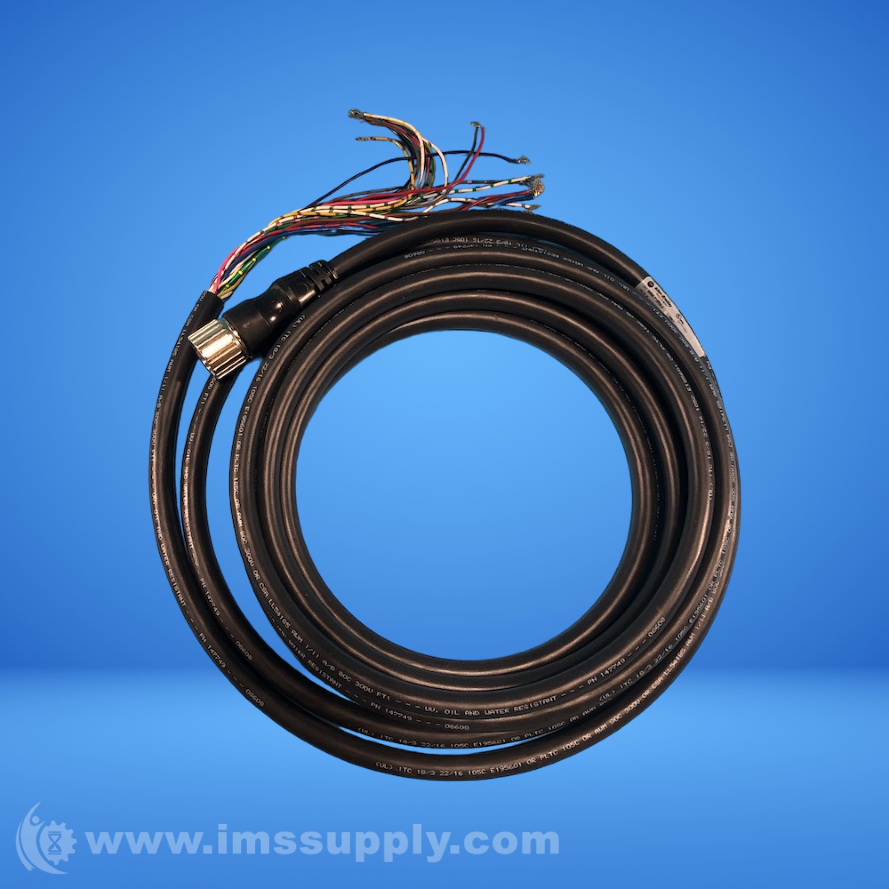 Allen Bradley 889M-F19RM-5 Series C Power Cable Cordset - IMS Supply
