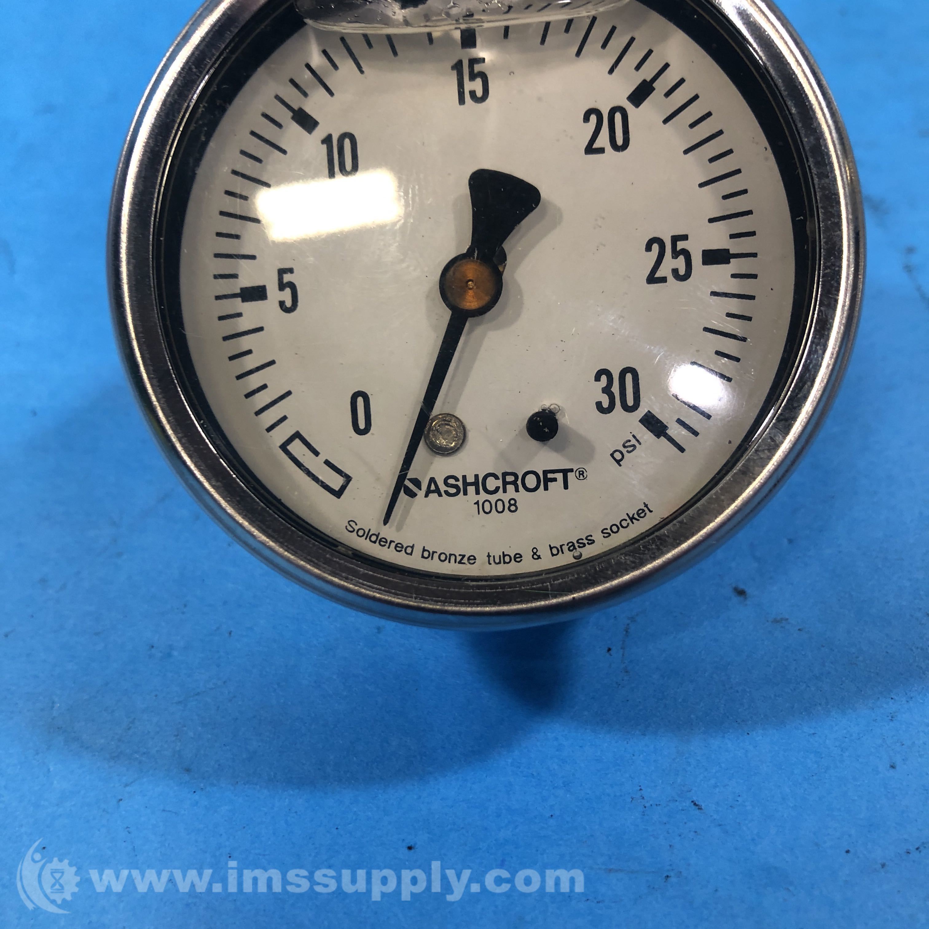 Ashcroft 1008 Pressure Gauge - IMS Supply