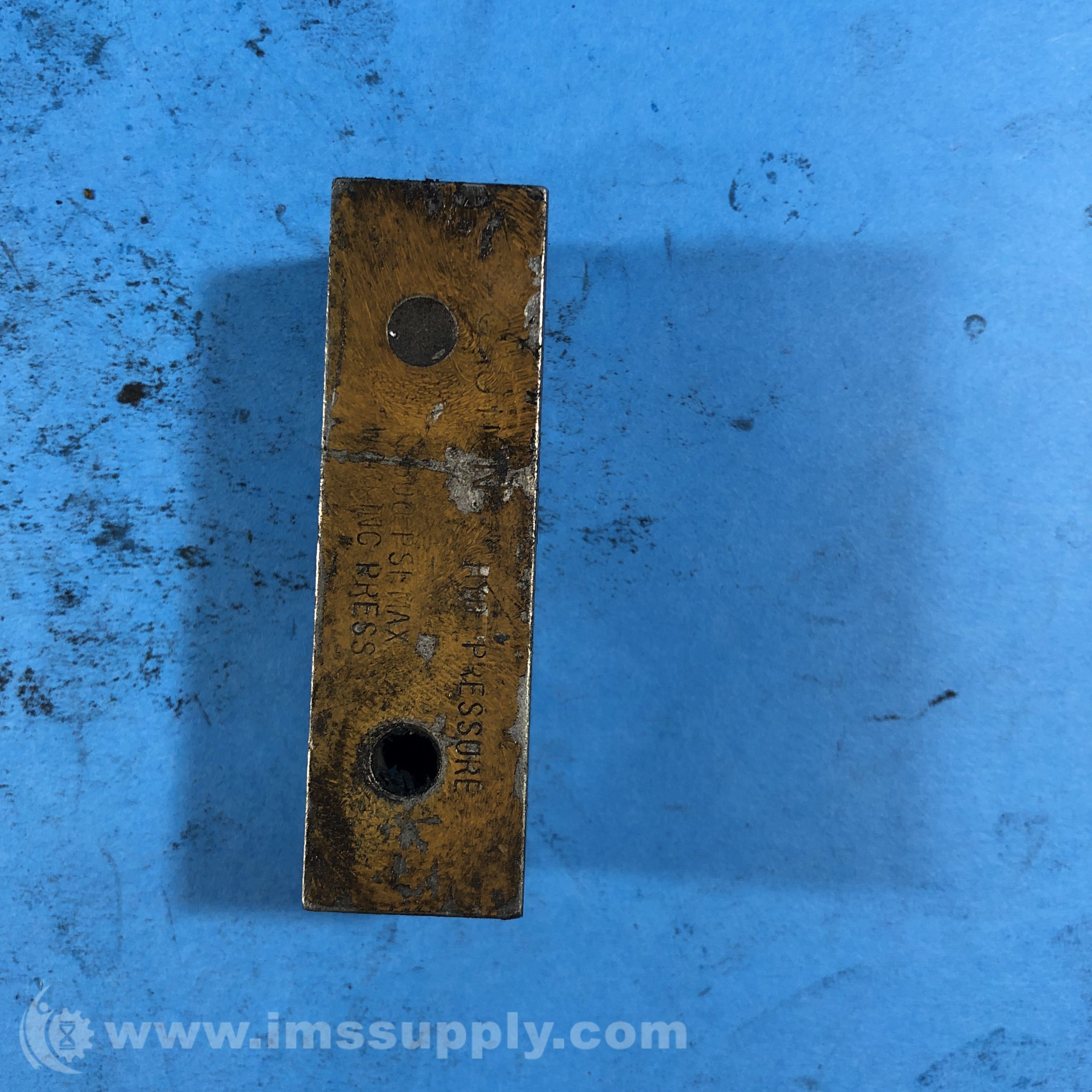 Trabon Lubrication Systems Manifold Base - IMS Supply