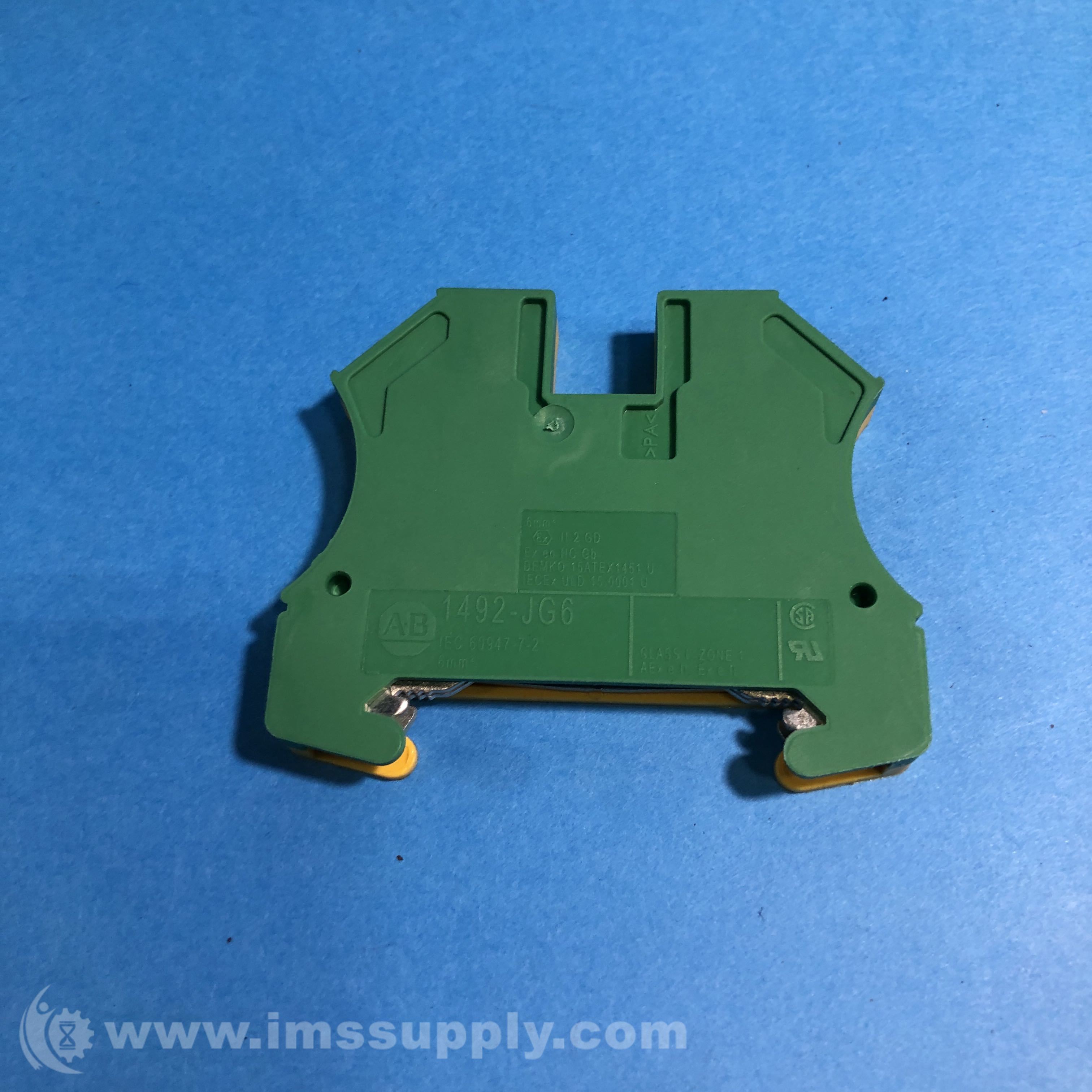 Allen Bradley 1492-JG6 Terminal Block, Grounding - IMS Supply