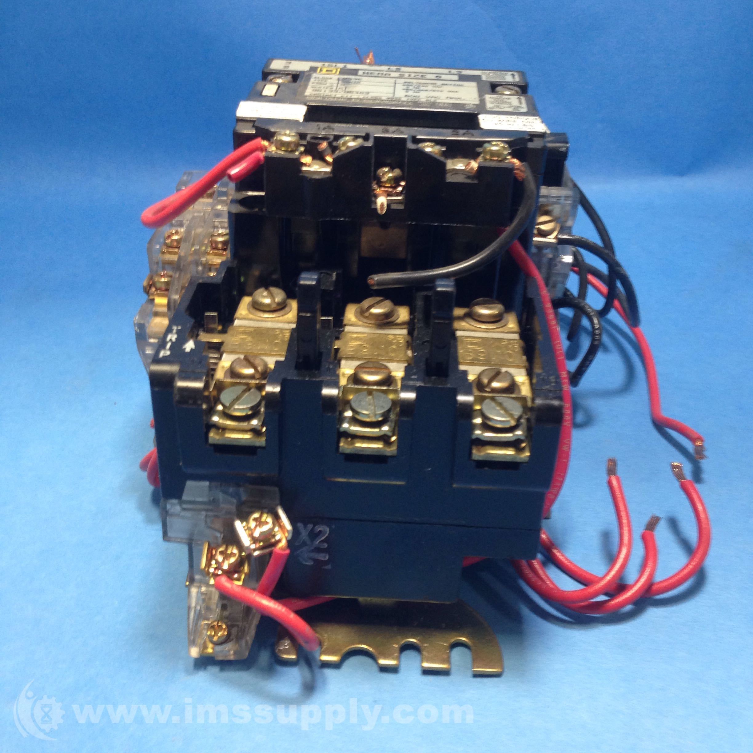 Square D 8536-SB02 Contactor Kit Class 9998 Type SL2 - IMS Supply