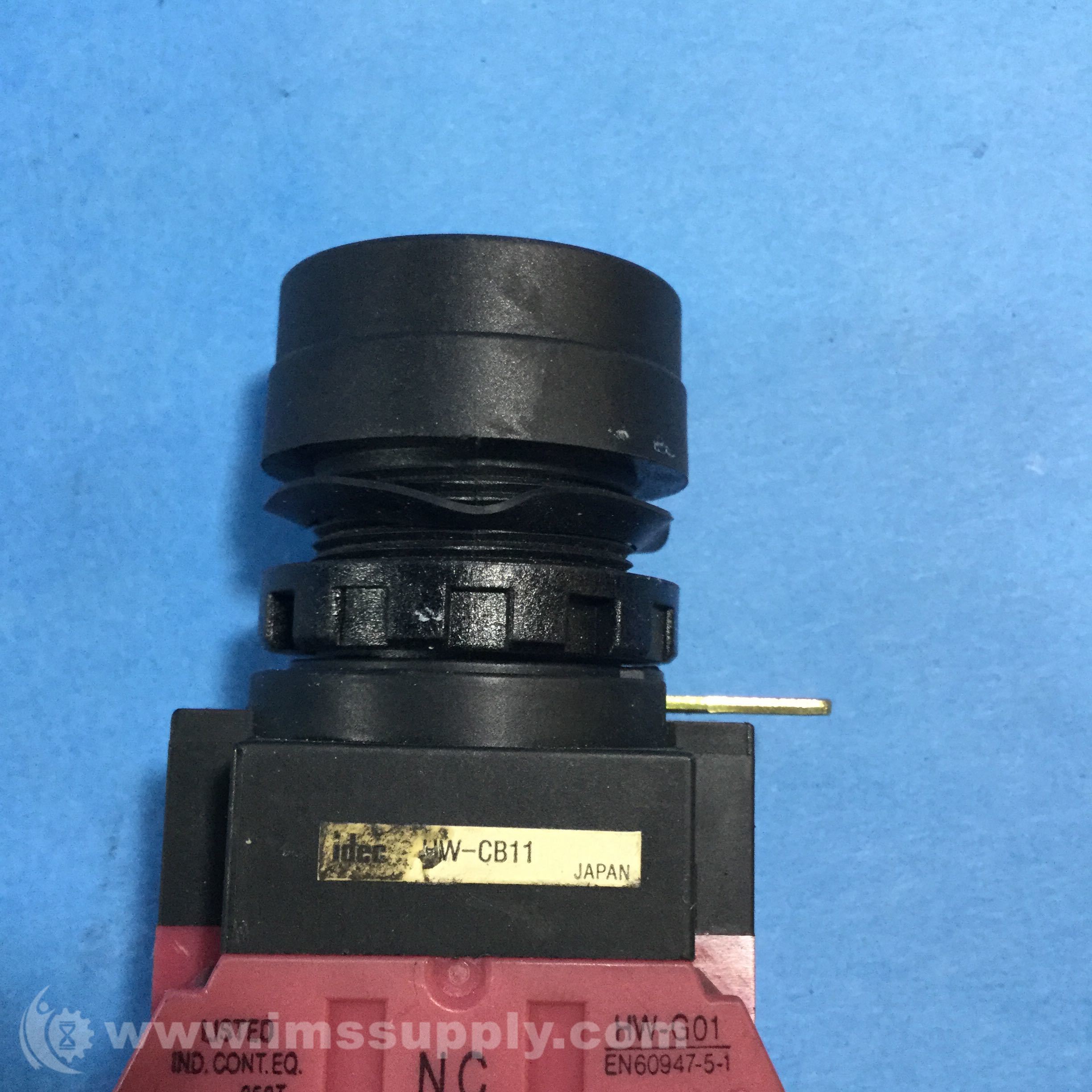 Idec HW-CB11 HW Contact Block Assembly, 1NO/1NC - IMS Supply