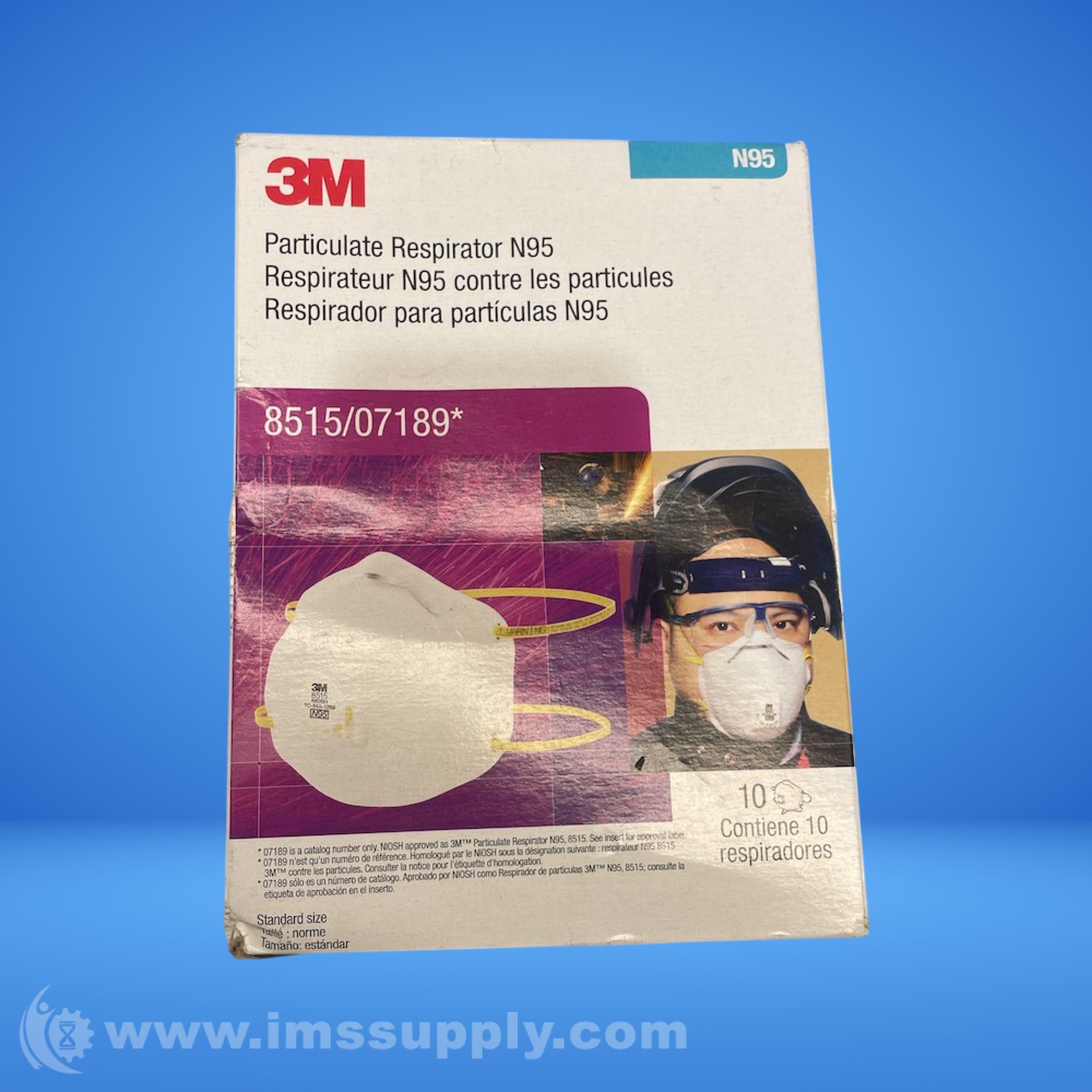 3M 8515/07189 Particulate Welding Respirators - IMS Supply