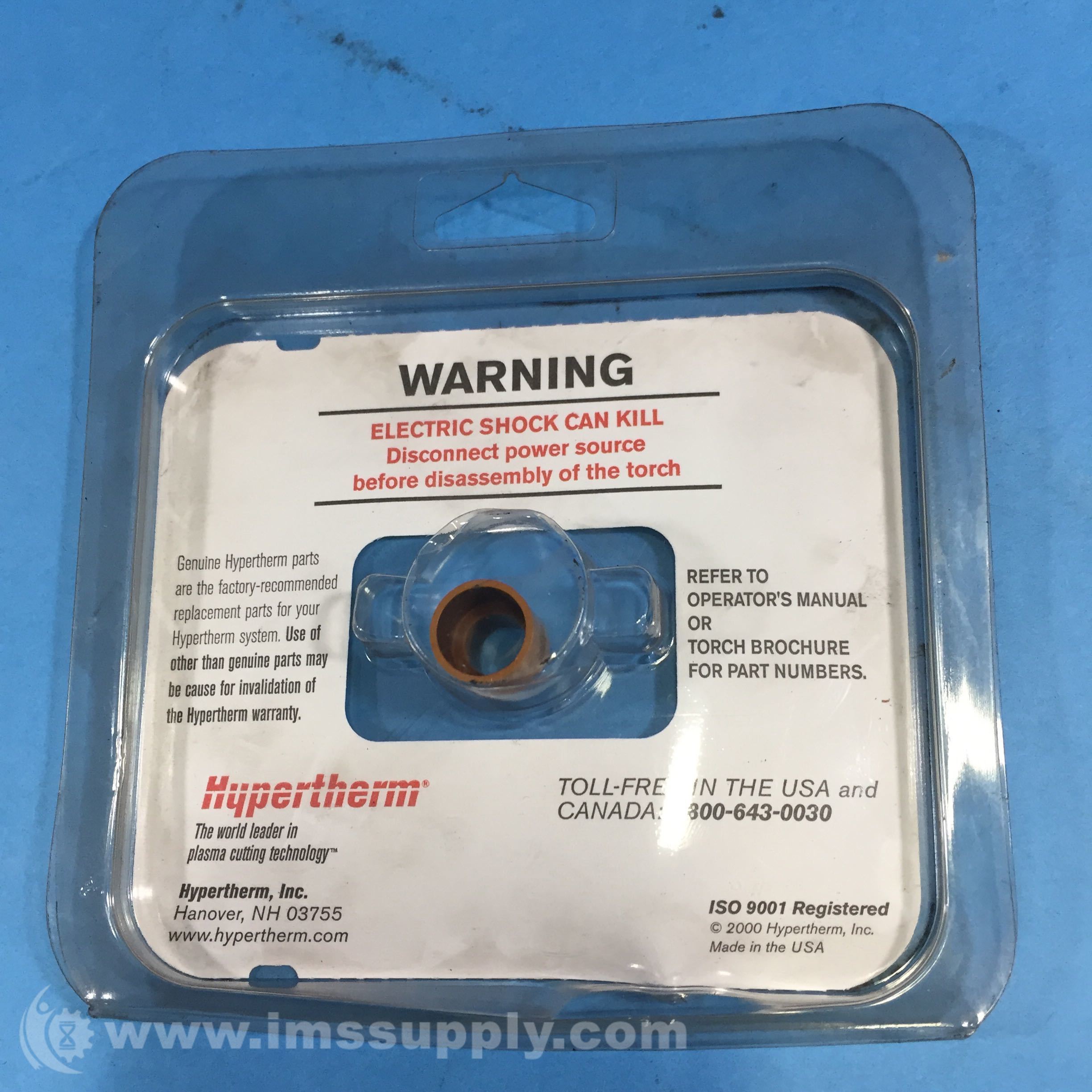 Hypertherm 020101 Swirl Ring, MAX40 HT40C - IMS Supply